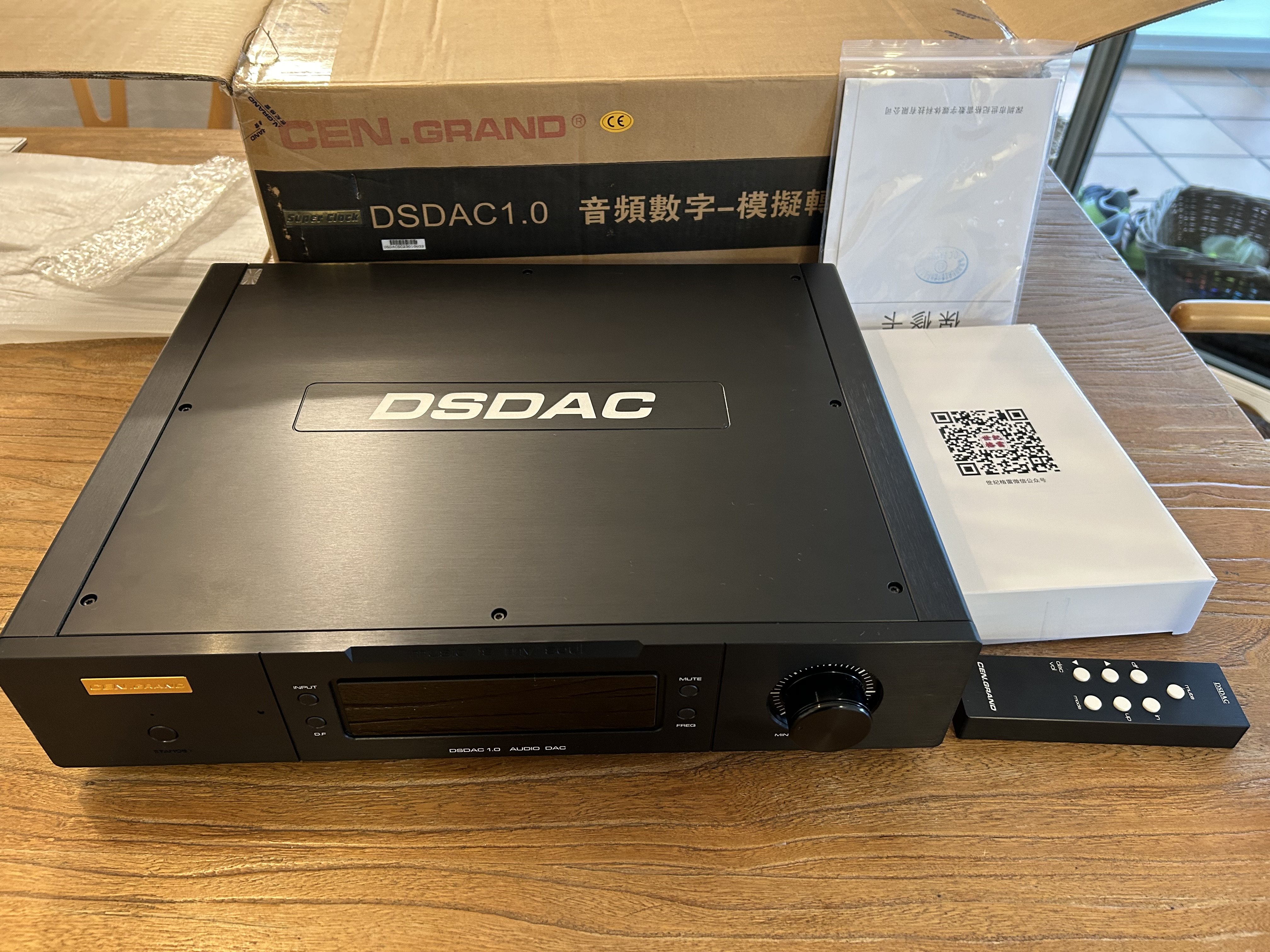 Cen.Grand DSDAC1.0 Super Clock DAC - DACs and Streamers - StereoNET