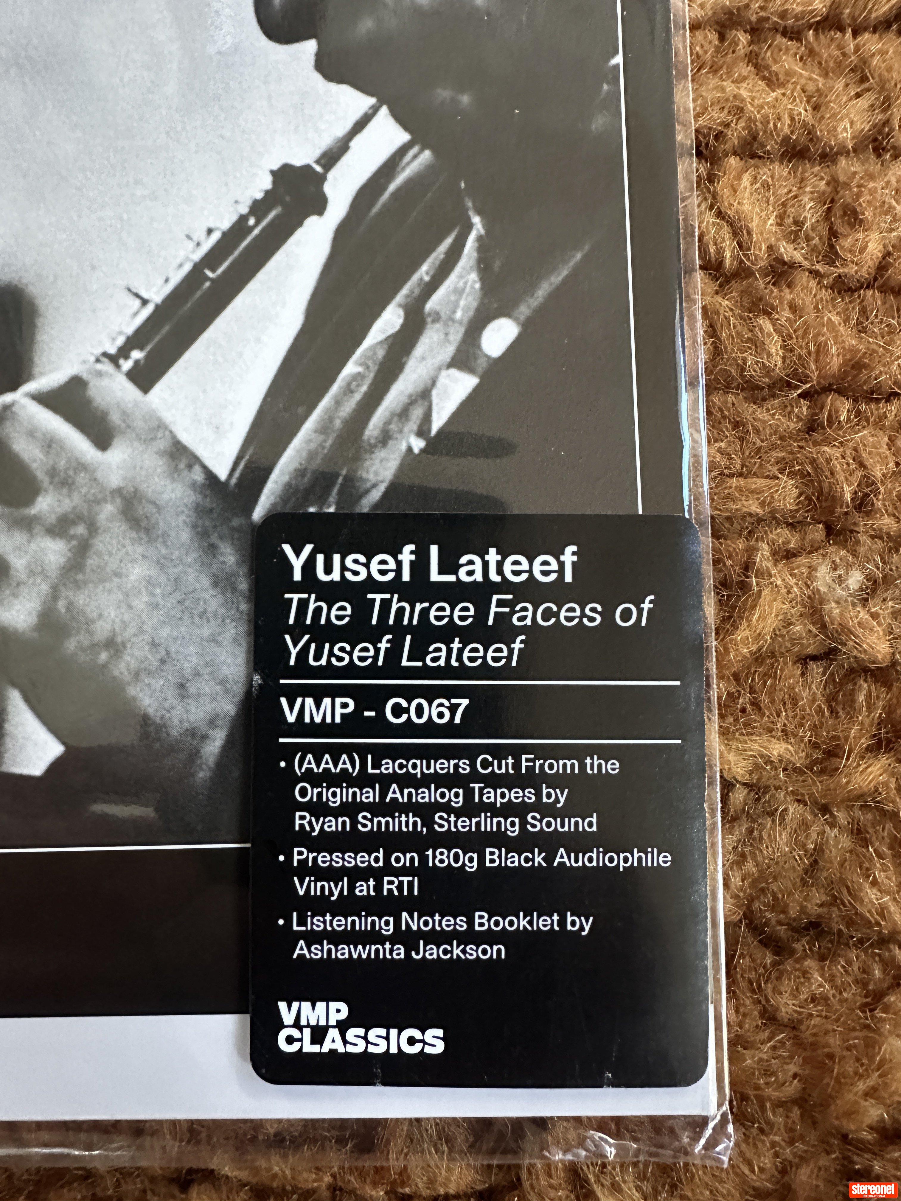 Yusef Lateef - The Three Faces of Yusef Lateef Vinyl Record (LP ...