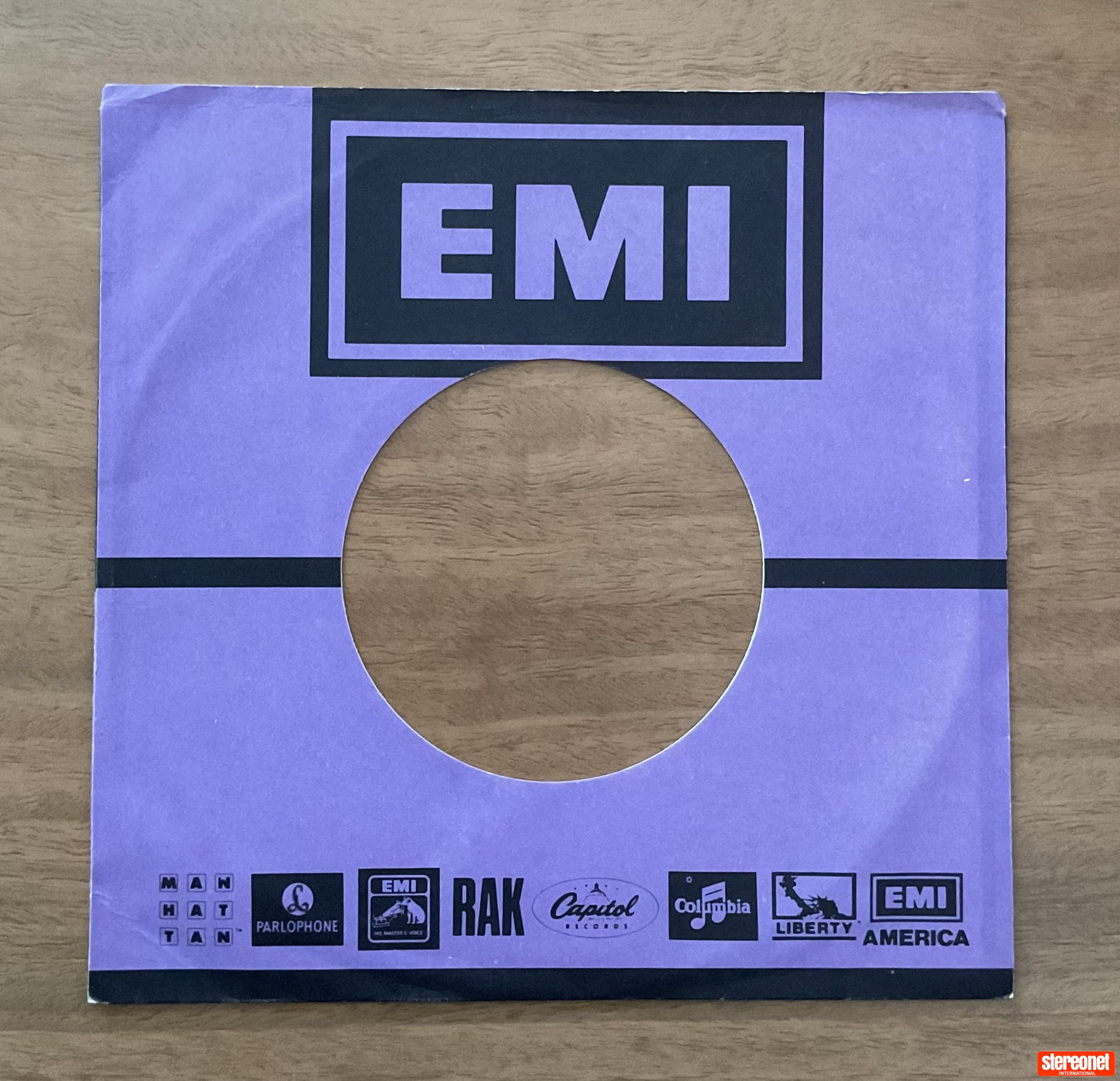 EMI Records 7” Single Company Sleeve Vinyl Record (LP) - Vinyl Records ...