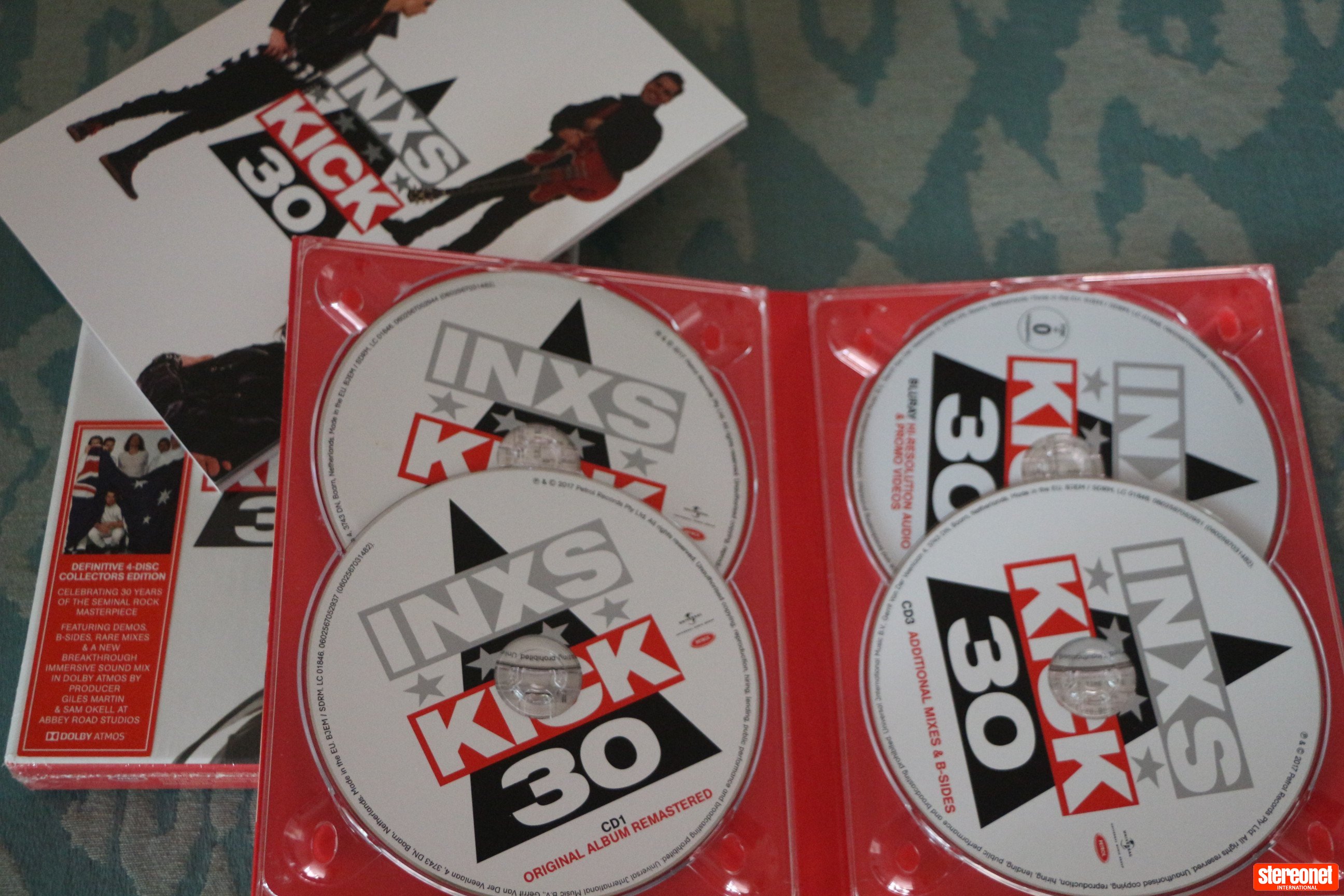 INXS-KICK30 Collector's Edition CD/Blu-Ray CD Box Set |﻿ CD / SACD