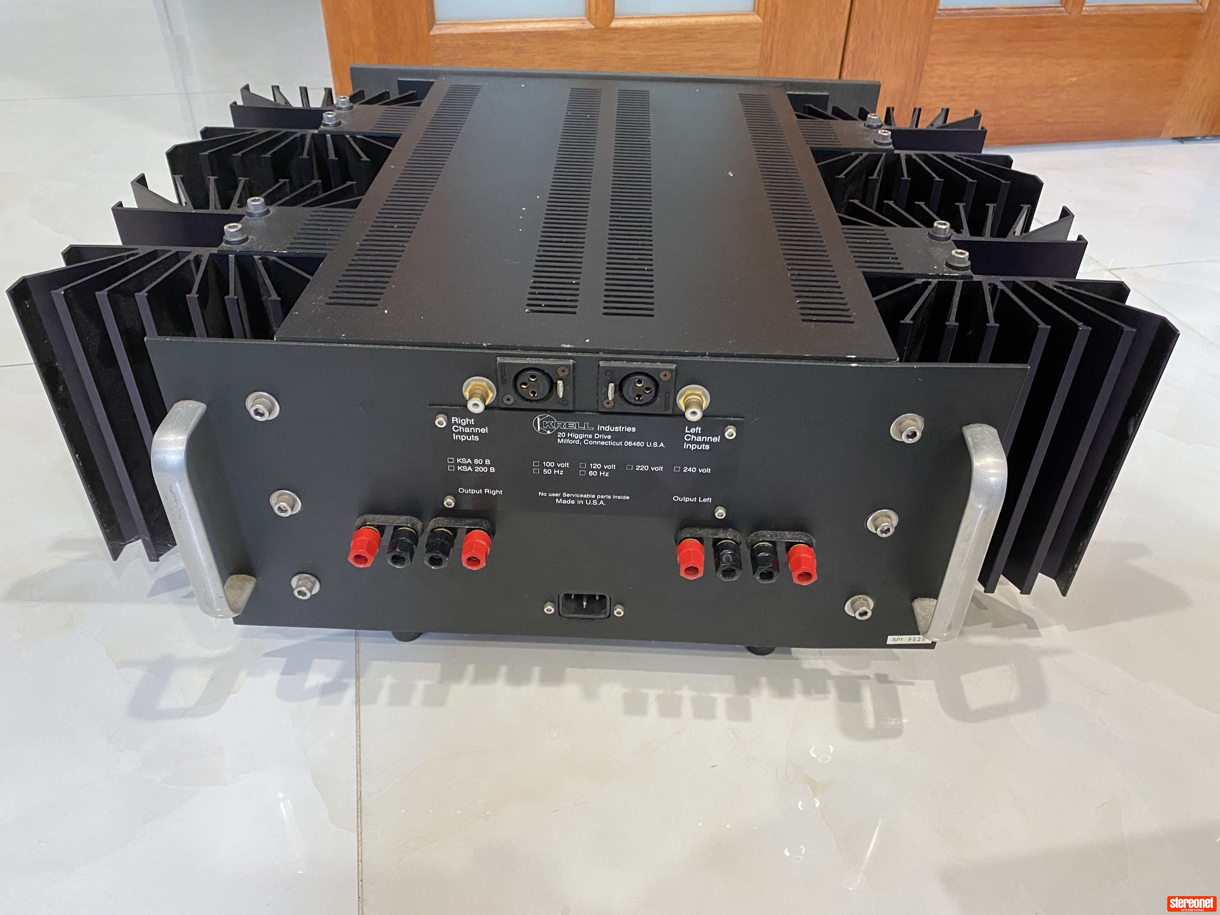 Krell KSA 80B Power Amplifier - Power Amplifiers - StereoNET