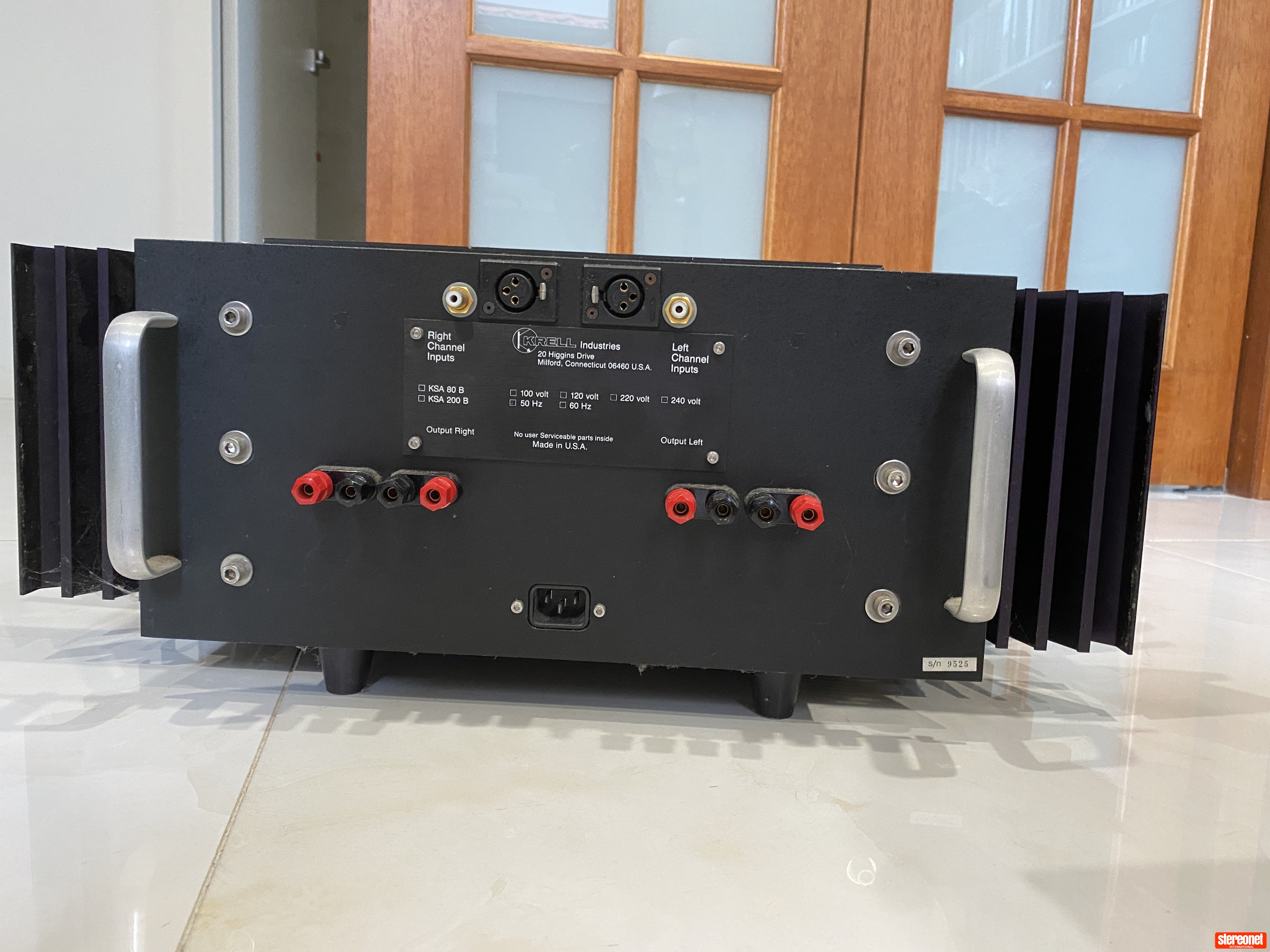 Krell KSA 80B Power Amplifier - Power Amplifiers - StereoNET