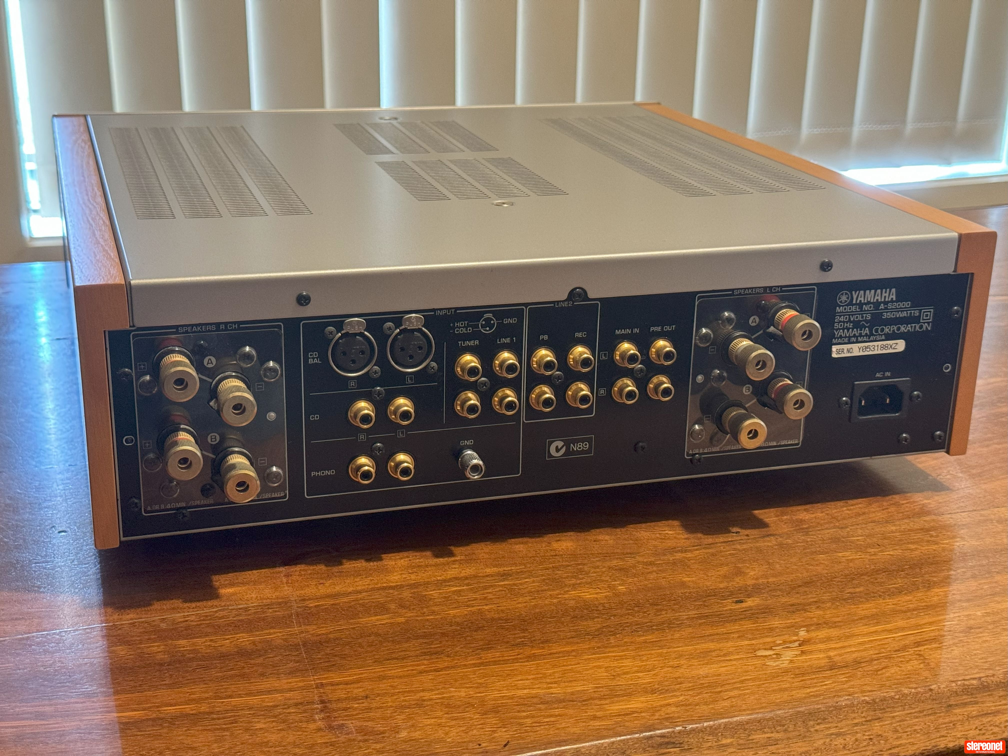 Yamaha A-S2000 Integrated Amplifier - Integrated Amplifiers - StereoNET