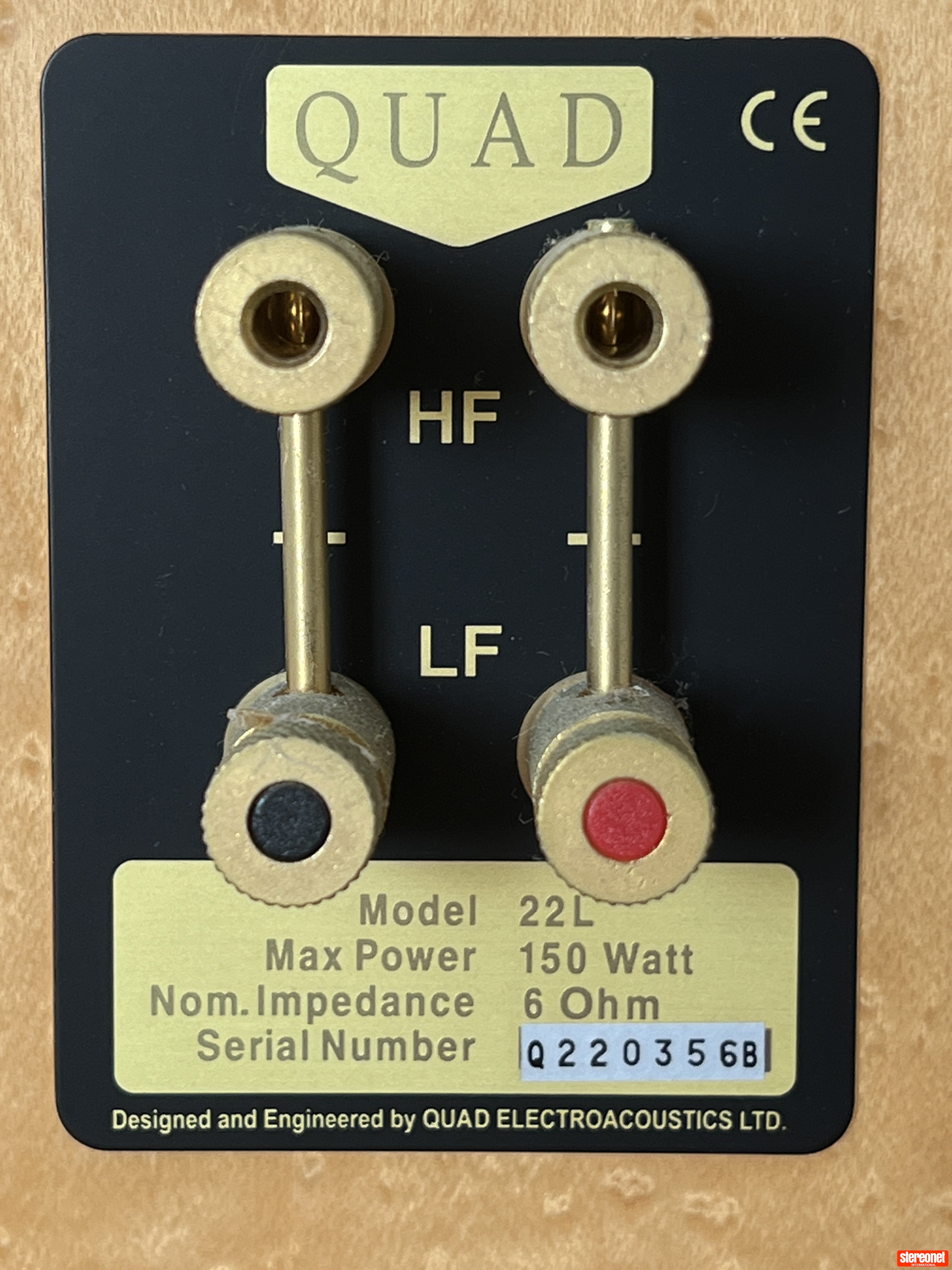 Quad 22L Floorstanding Loudspeakers - Floorstanders & Large Monitors - StereoNET