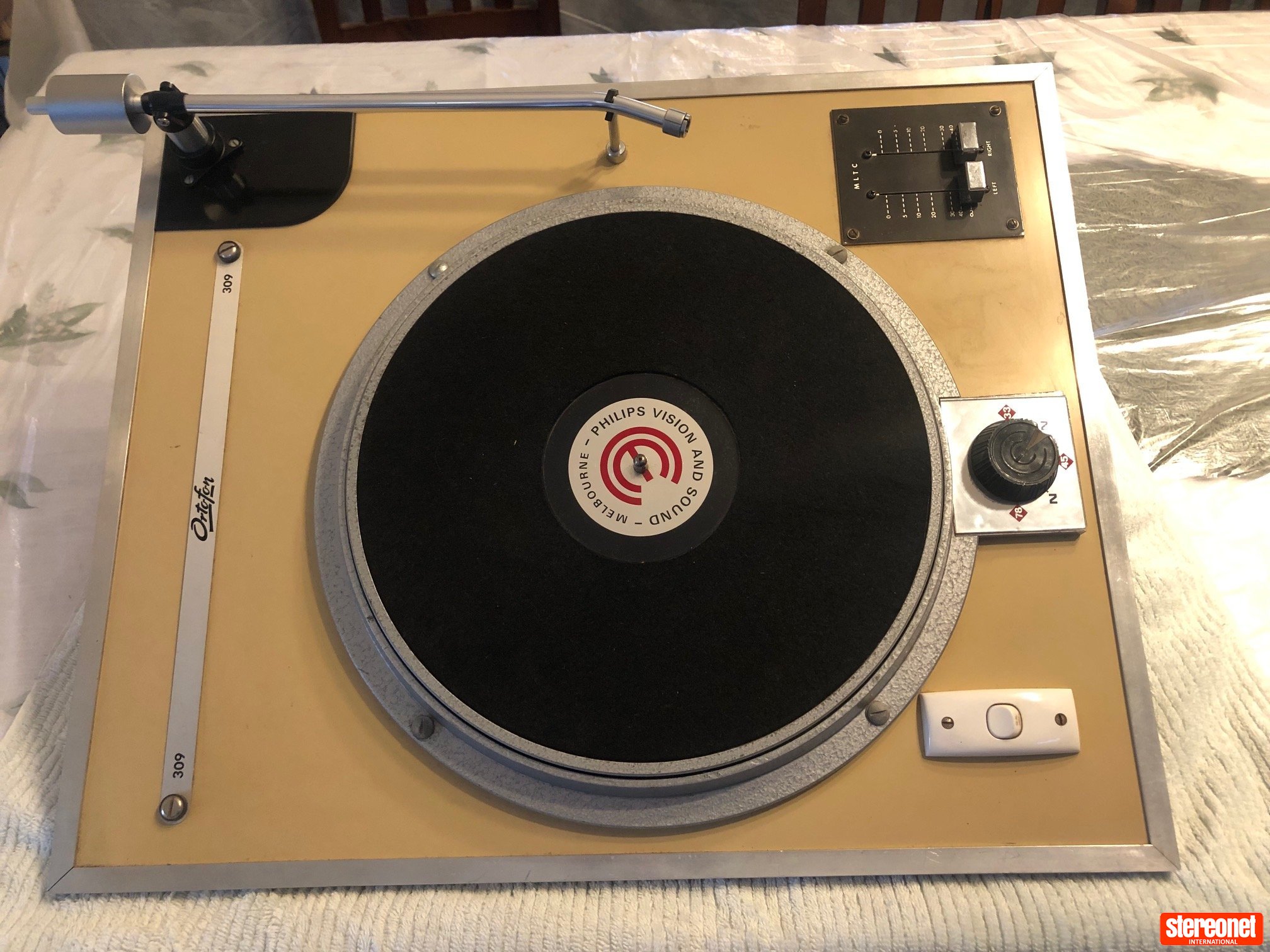 Commonwealth 12D3 and Ortofon RK 309 Turntable and Tonearm Package ...