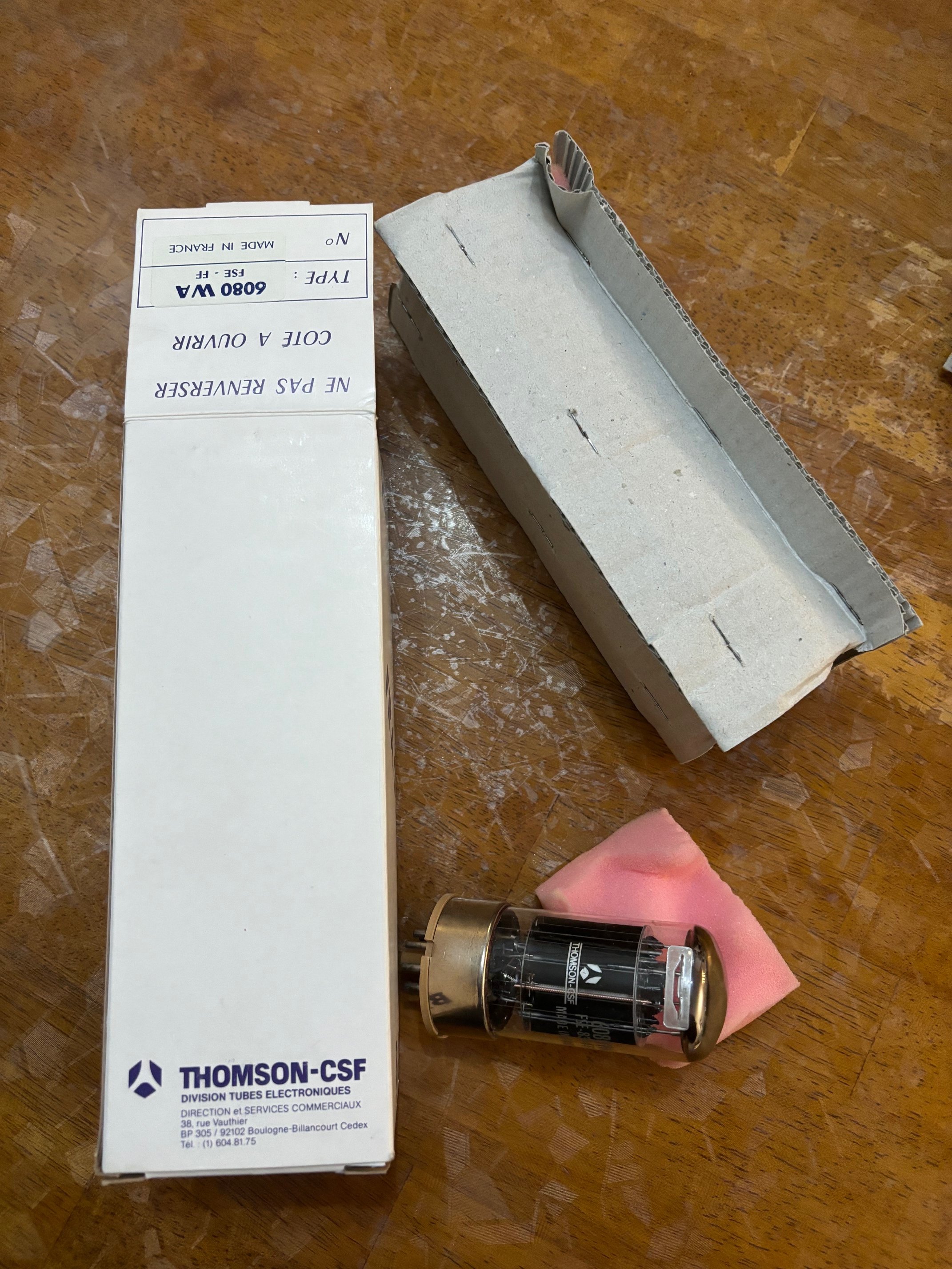 Thomson-csf 6080WA 6080 Valves/Tubes - Valves / Tubes - StereoNET