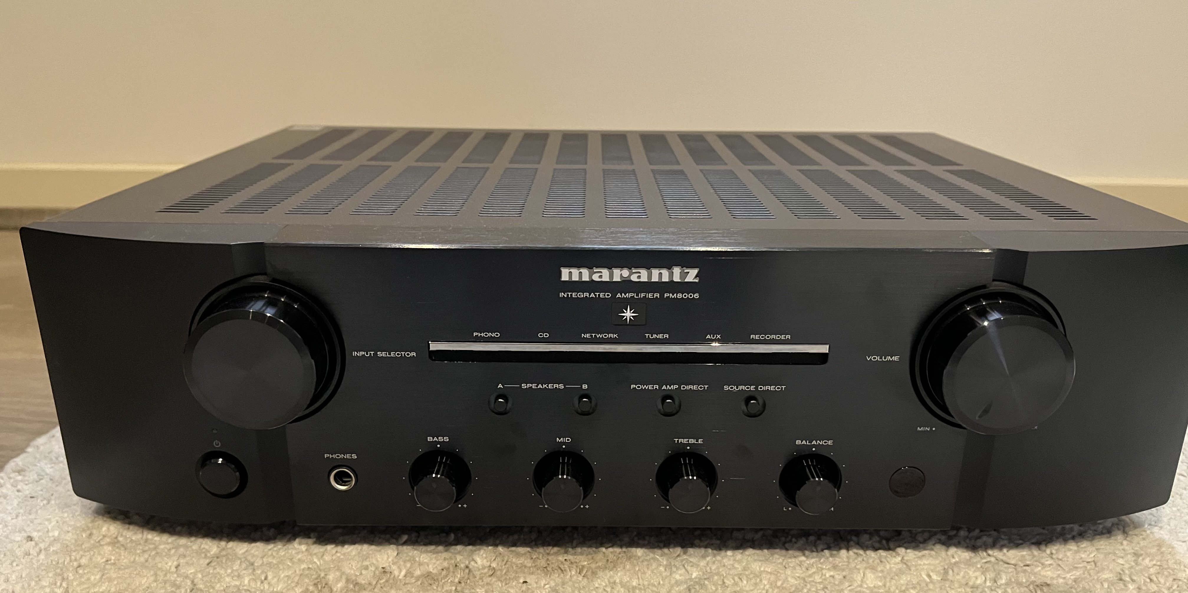Marantz Pm8006 Integrated Amplifier (Solid State) - Integrated ...