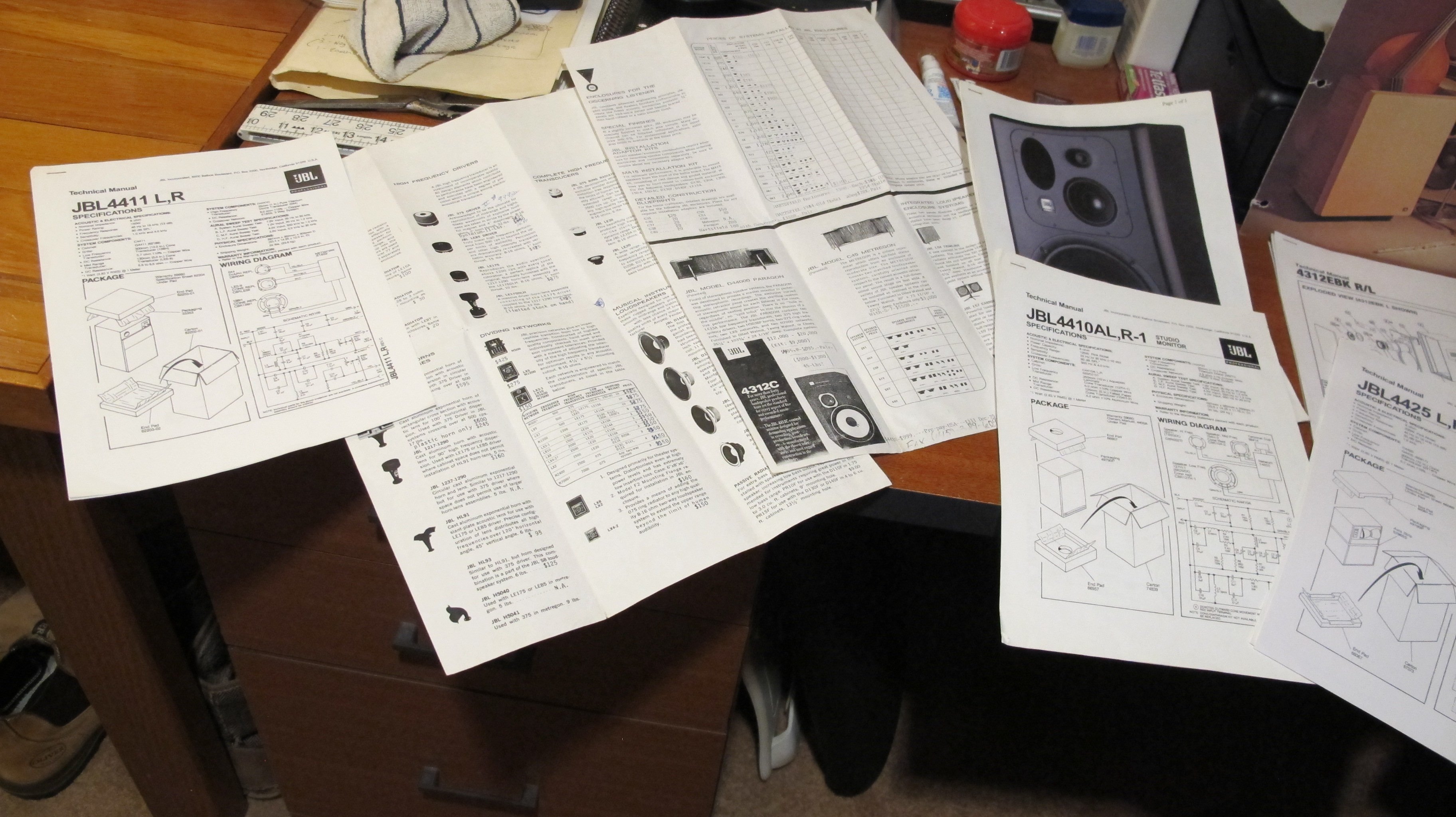 THE JBL STORY BOOK+HEAPS OF JBL LITERATURE - Books / Magazines etc ...