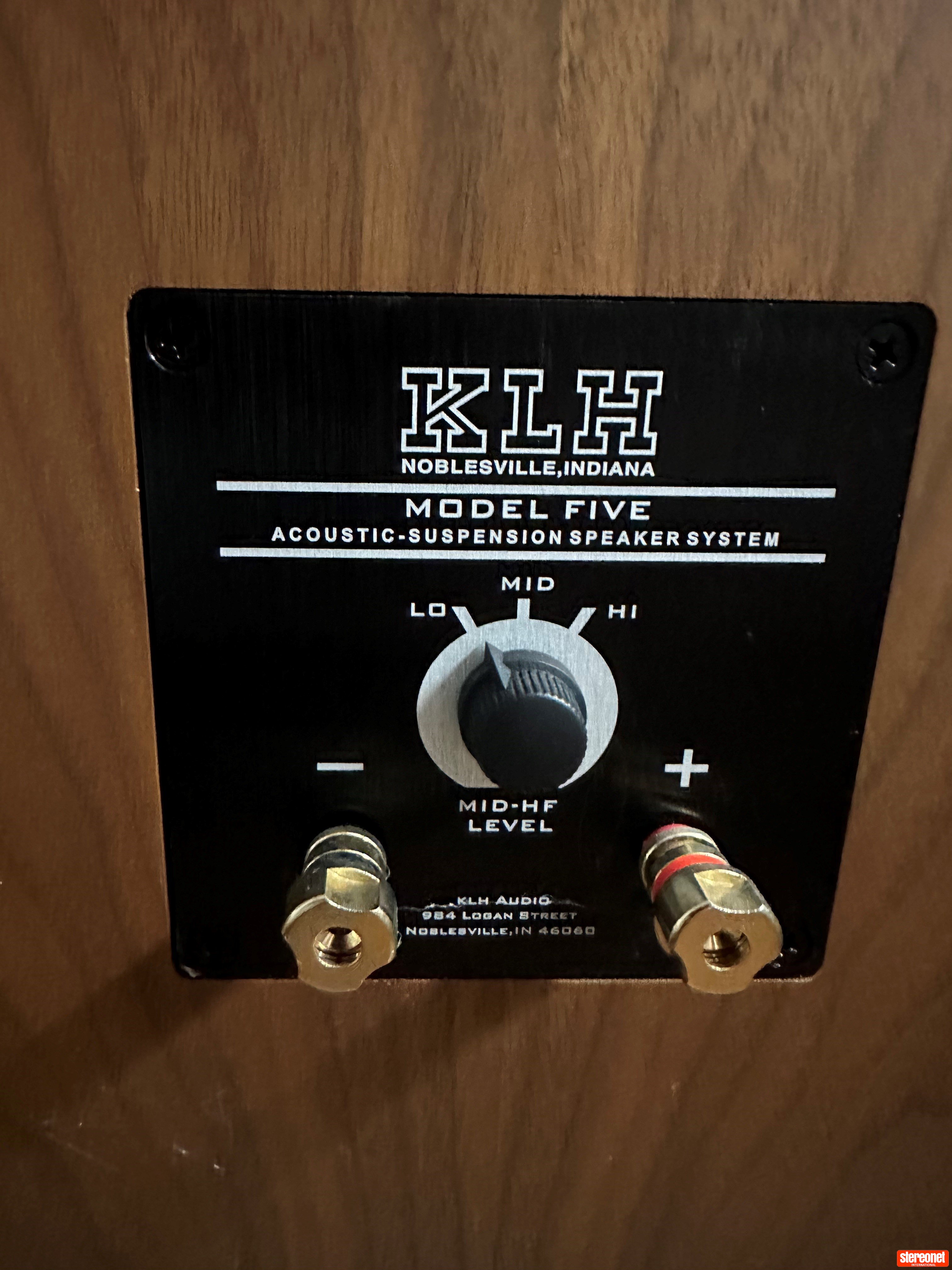 KLH Audio Model 5 Floorstanding Loudspeakers - Floorstanders & Large ...