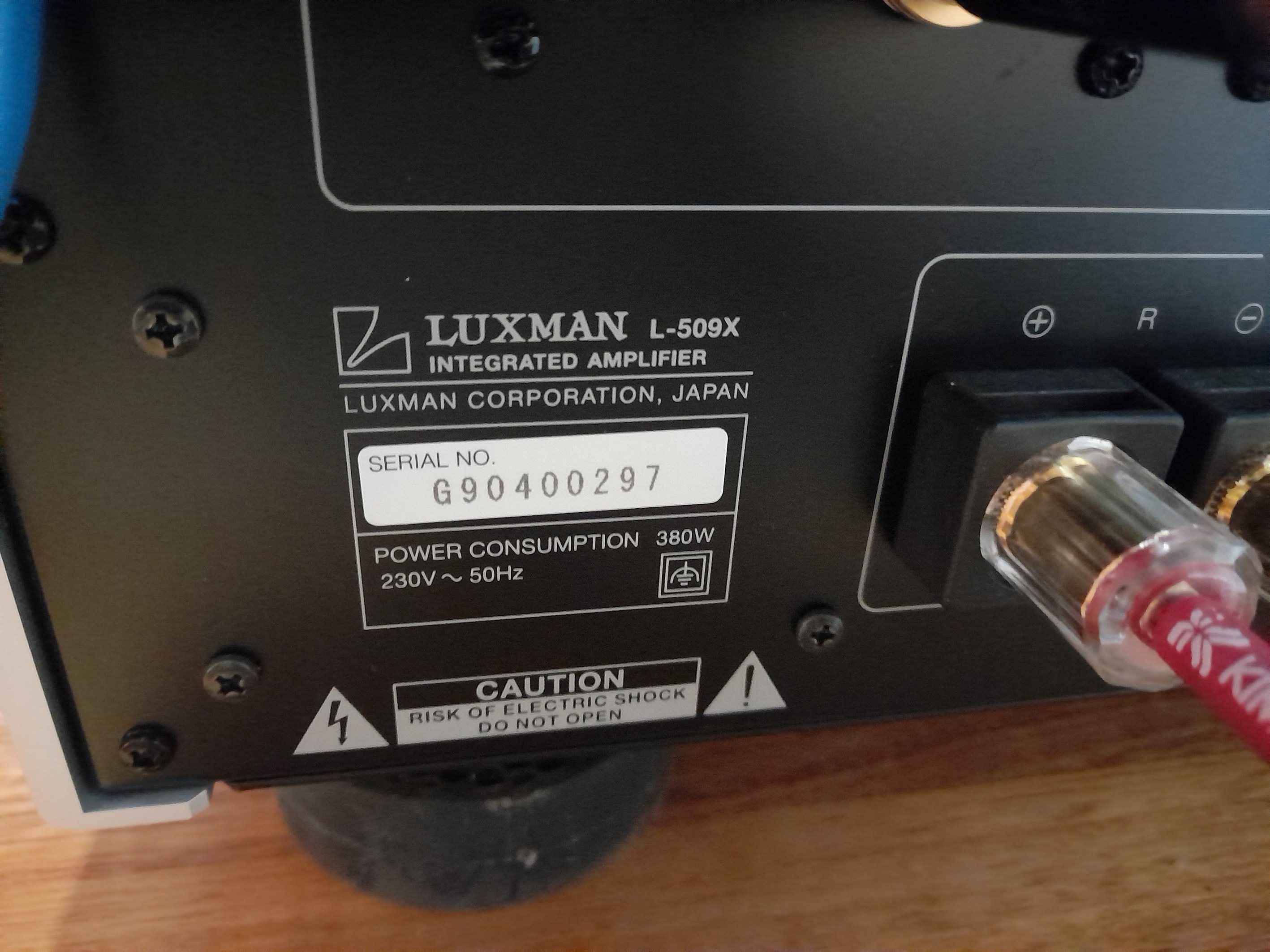 Luxman L-509X Integrated Amplifier (Solid State) - Integrated ...