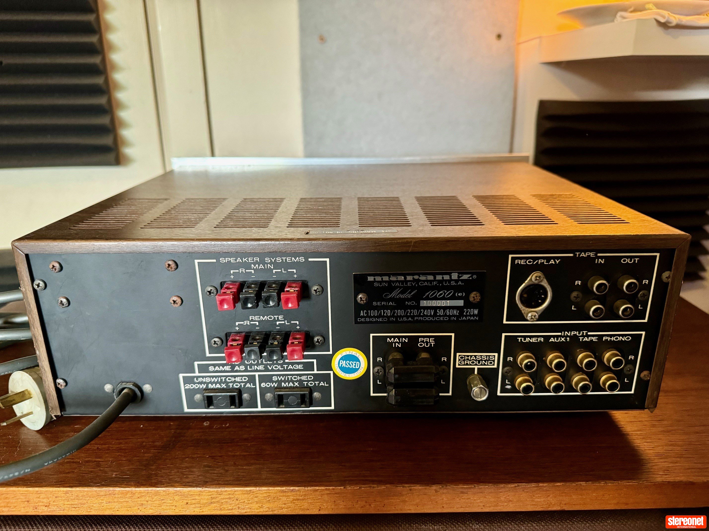 Marantz Model 1060 - Vintage Integrated Amplifier - Integrated ...