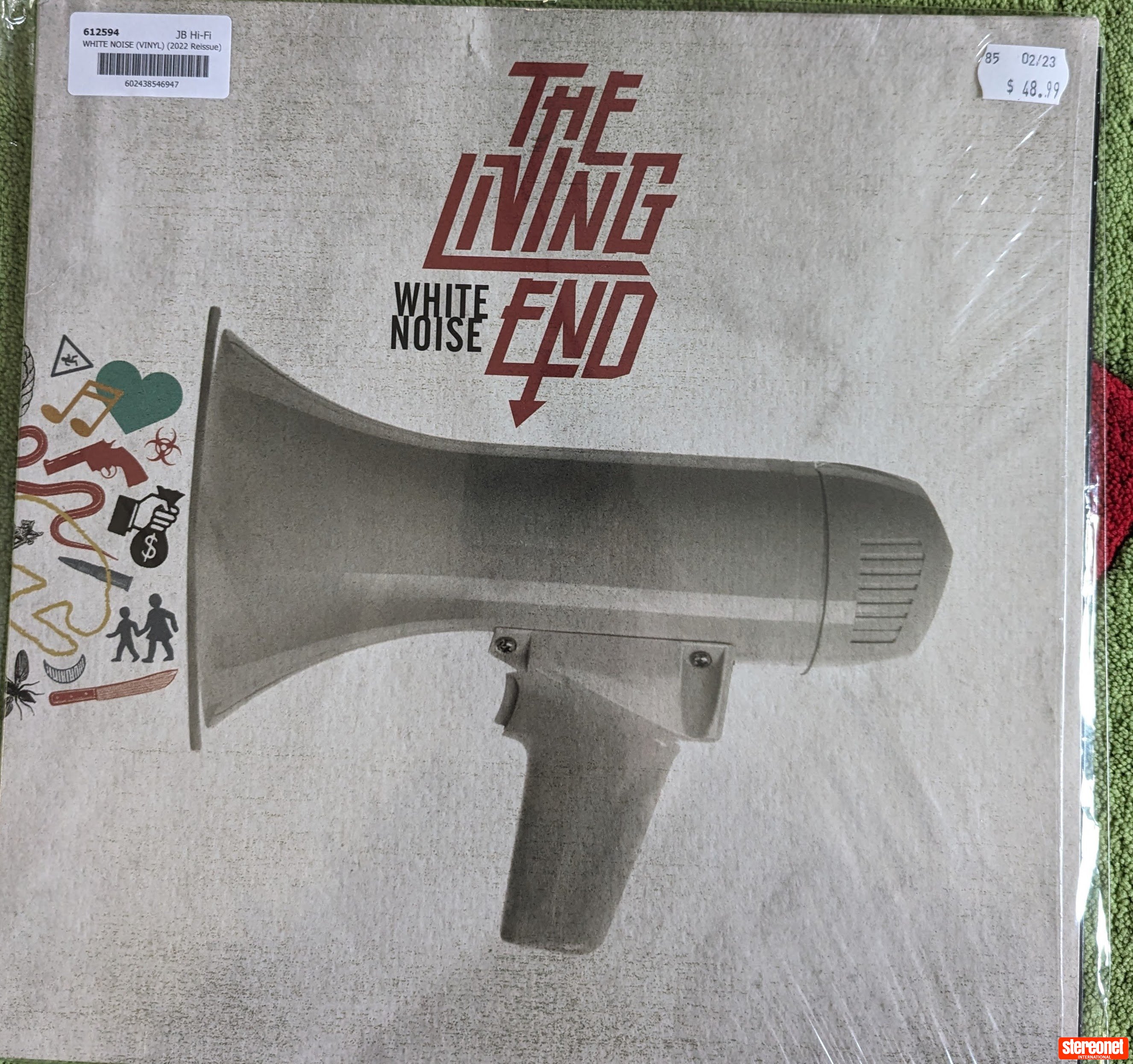 White Noise - The Living End album Vinyl Record (LP) - Vinyl Records ...