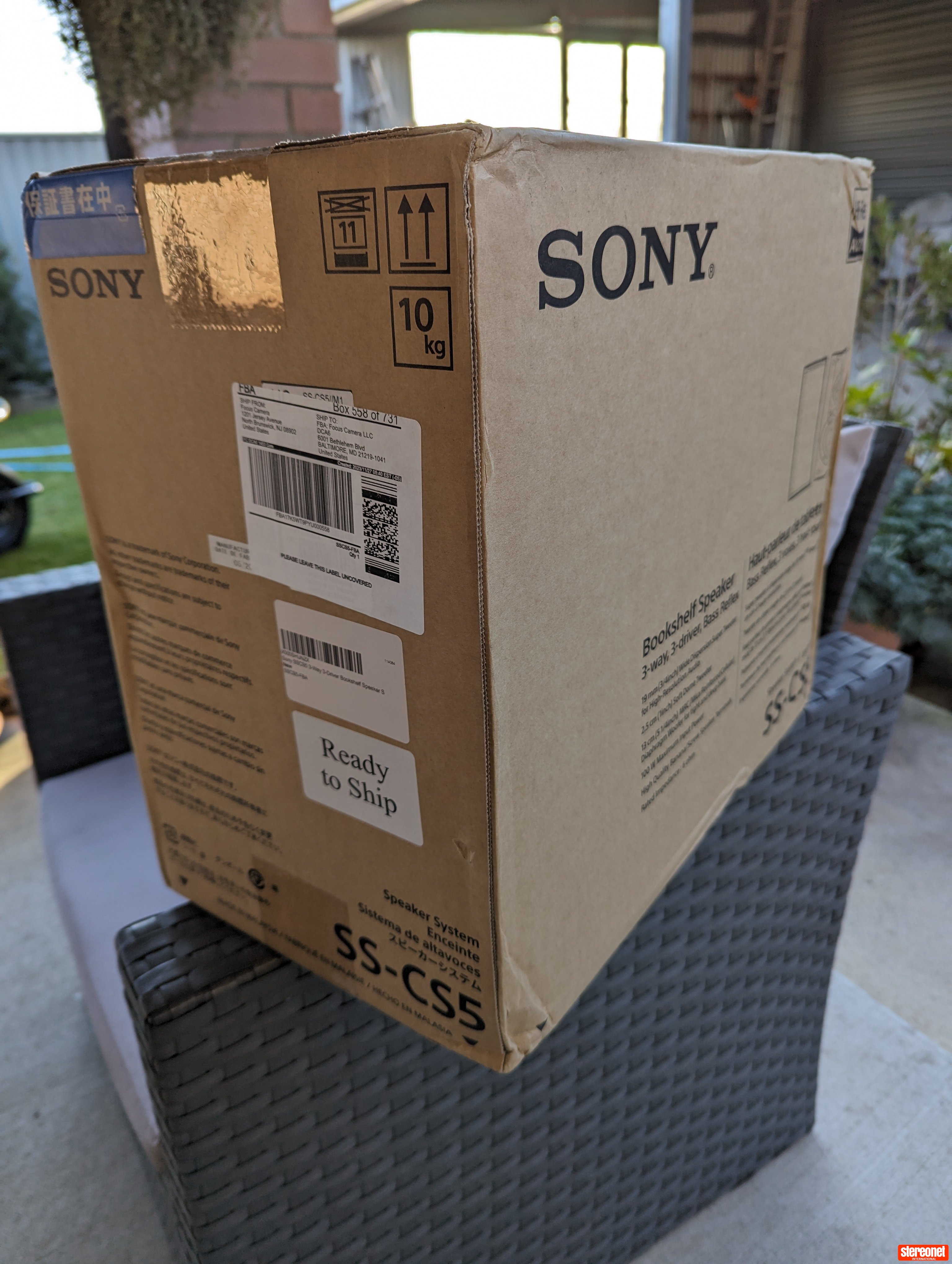 Sony SSCS5 Bookshelf Loudspeakers |﻿ Bookshelf & Small Monitors