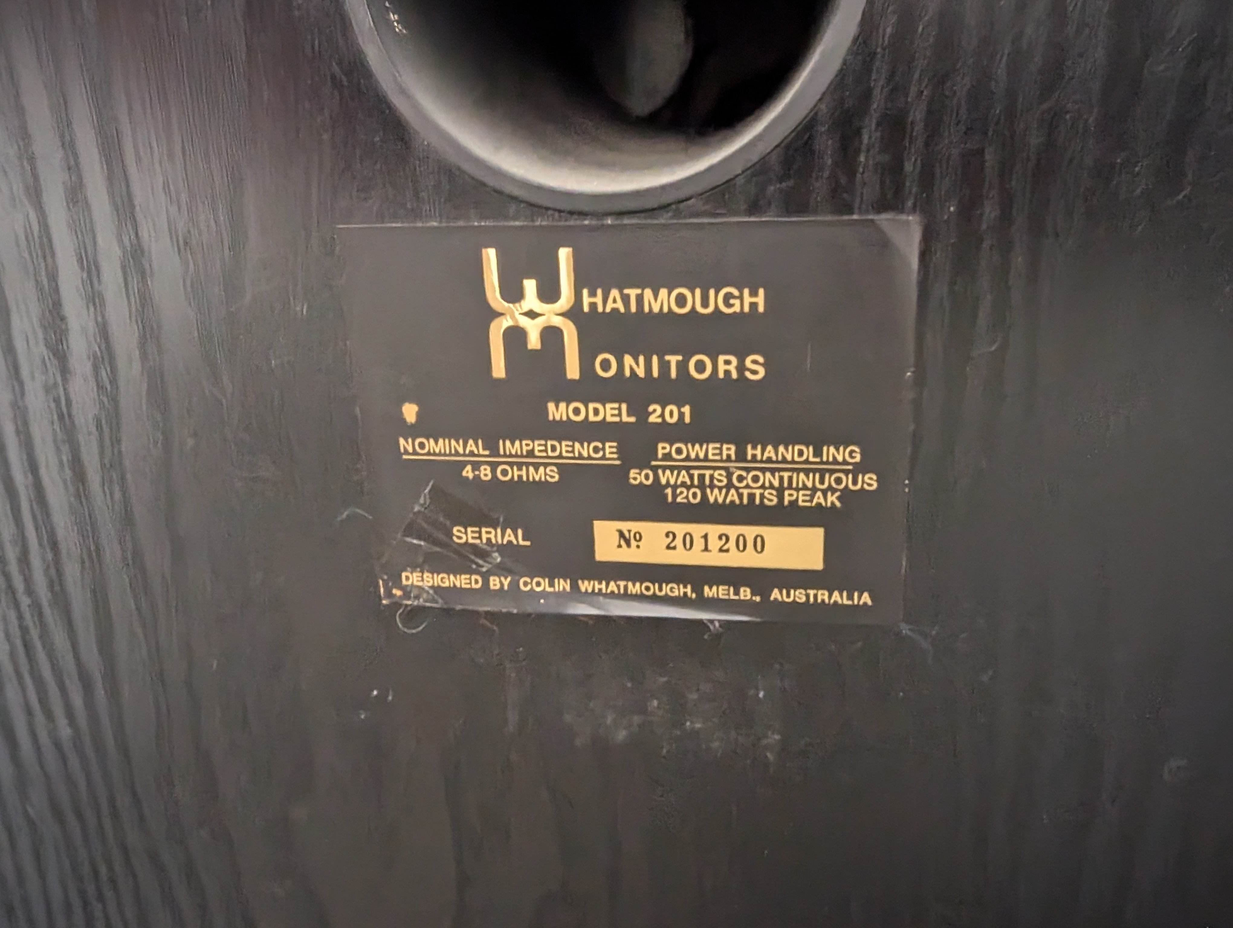 Whatmough Audio 201 Standmount Loudspeakers - Bookshelf & Small Monitors - StereoNET