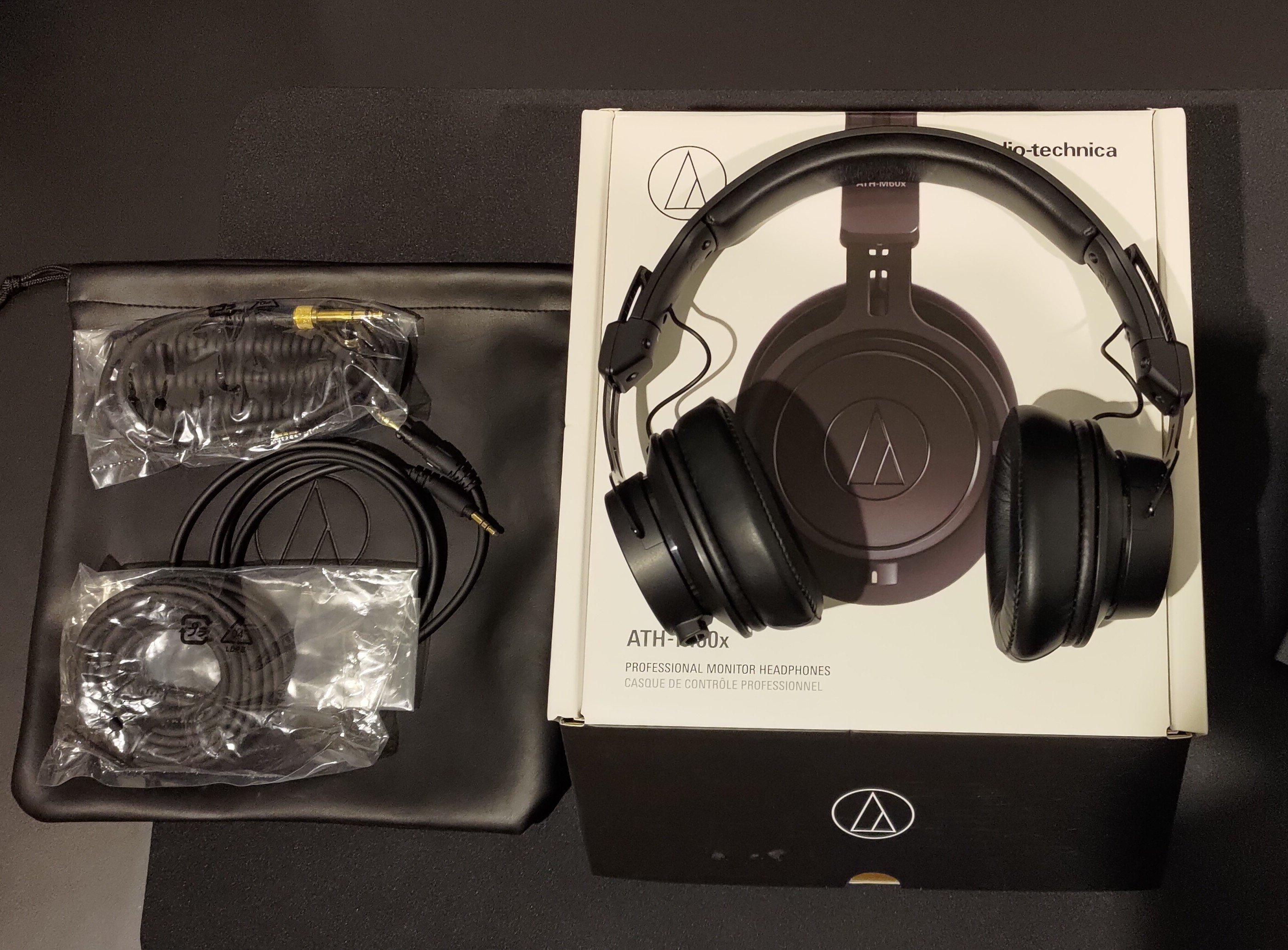 Audio Technica ATH-M60x Headphones - Over/On Ear - Headphones (Over/On ...