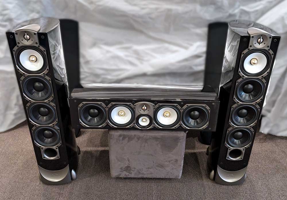 Paradigm Studio 100 v.5 + CC-690 Floorstanding Loudspeakers ...