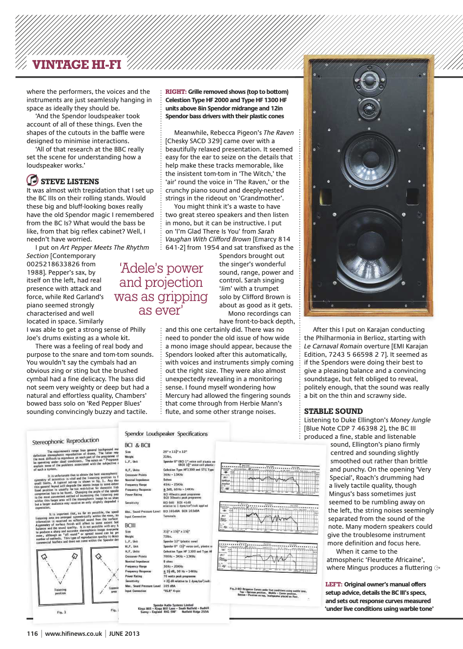 Spendor BC 3 Standmount Loudspeakers - Bookshelf & Small Monitors ...