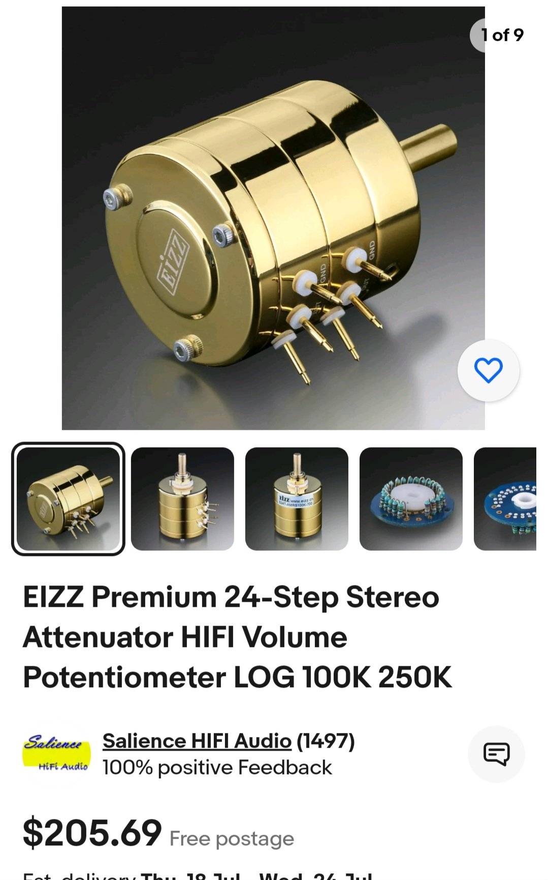 EIZZ Stereo Audio Attenuator - Other - StereoNET