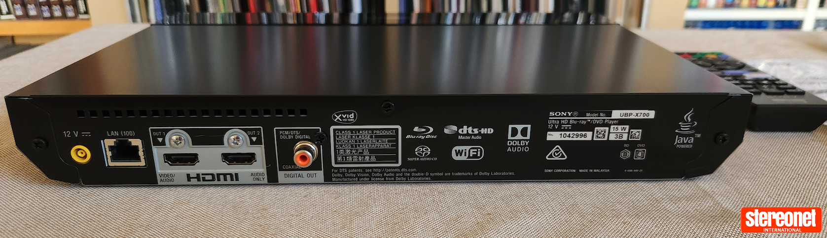 Sony UBP-X700 Blu-ray Player - DVD / Blu-ray / Streaming Players ...