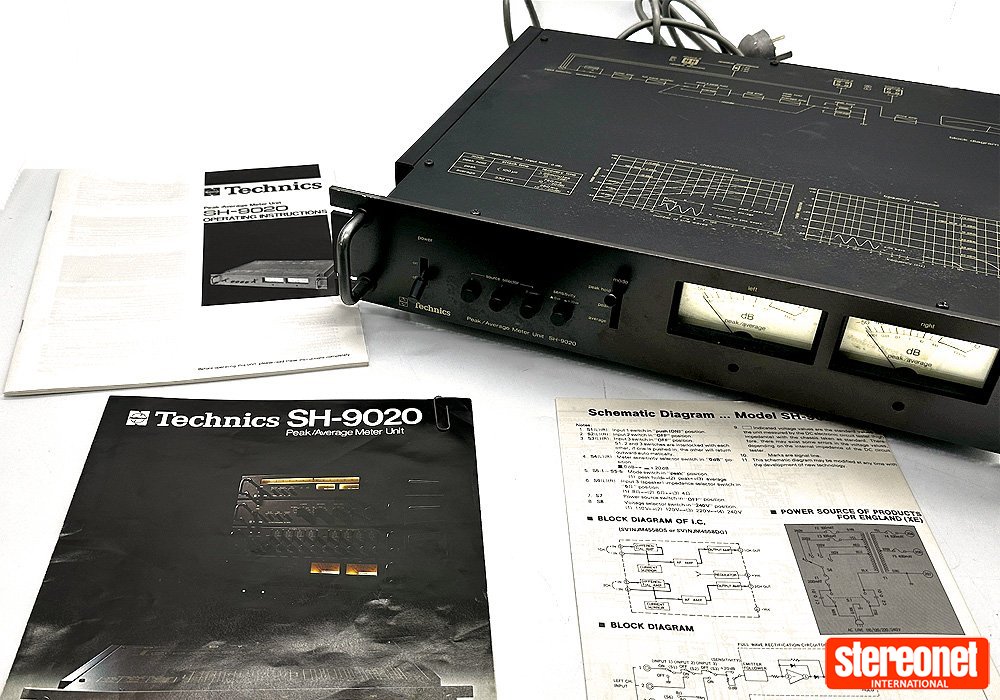Technics SH-9020 Audio Analyser - Audio Processors / Equalisers - StereoNET