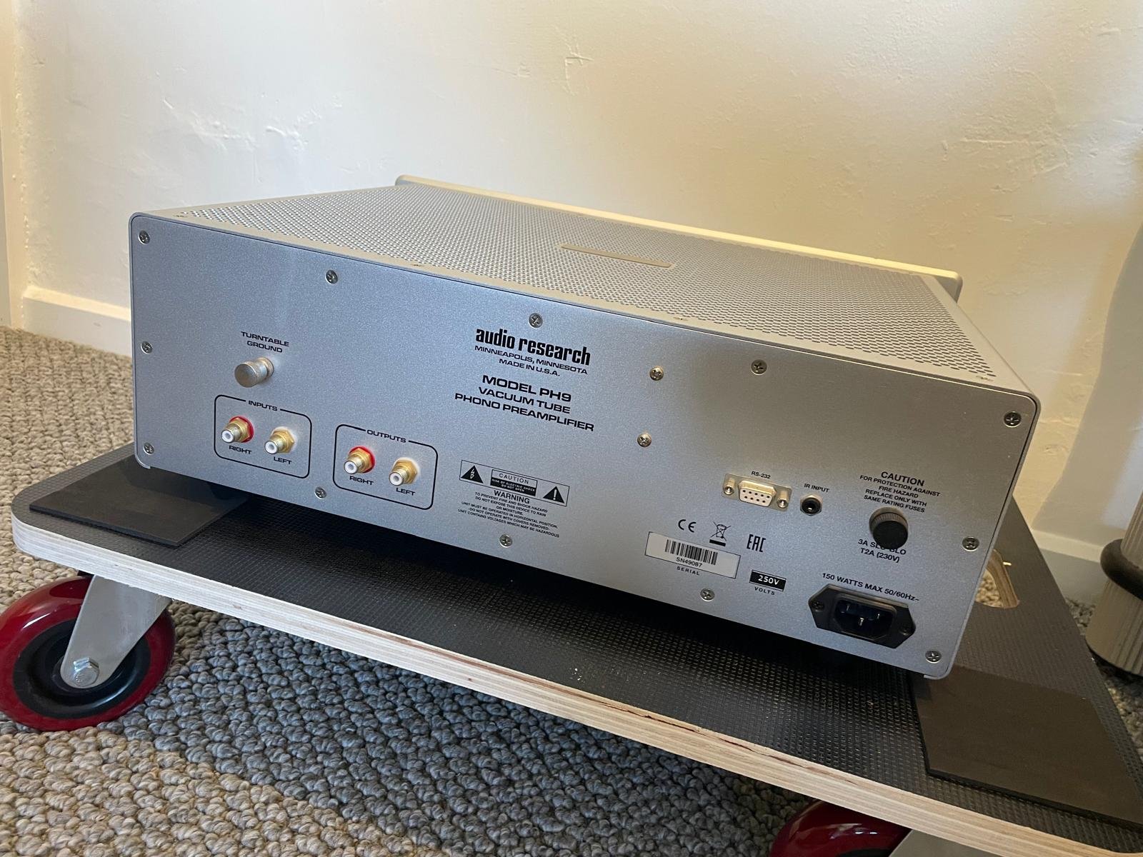 Audio Research PH9 Phono Stage Phono Preamplifier - Phono Amplifiers ...
