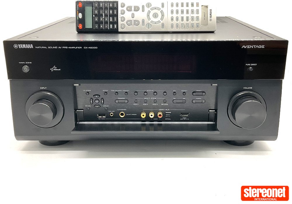 Yamaha CX-A5000 Pre-Amp & MX-A5000 Power Amp AV Processor - AV ...