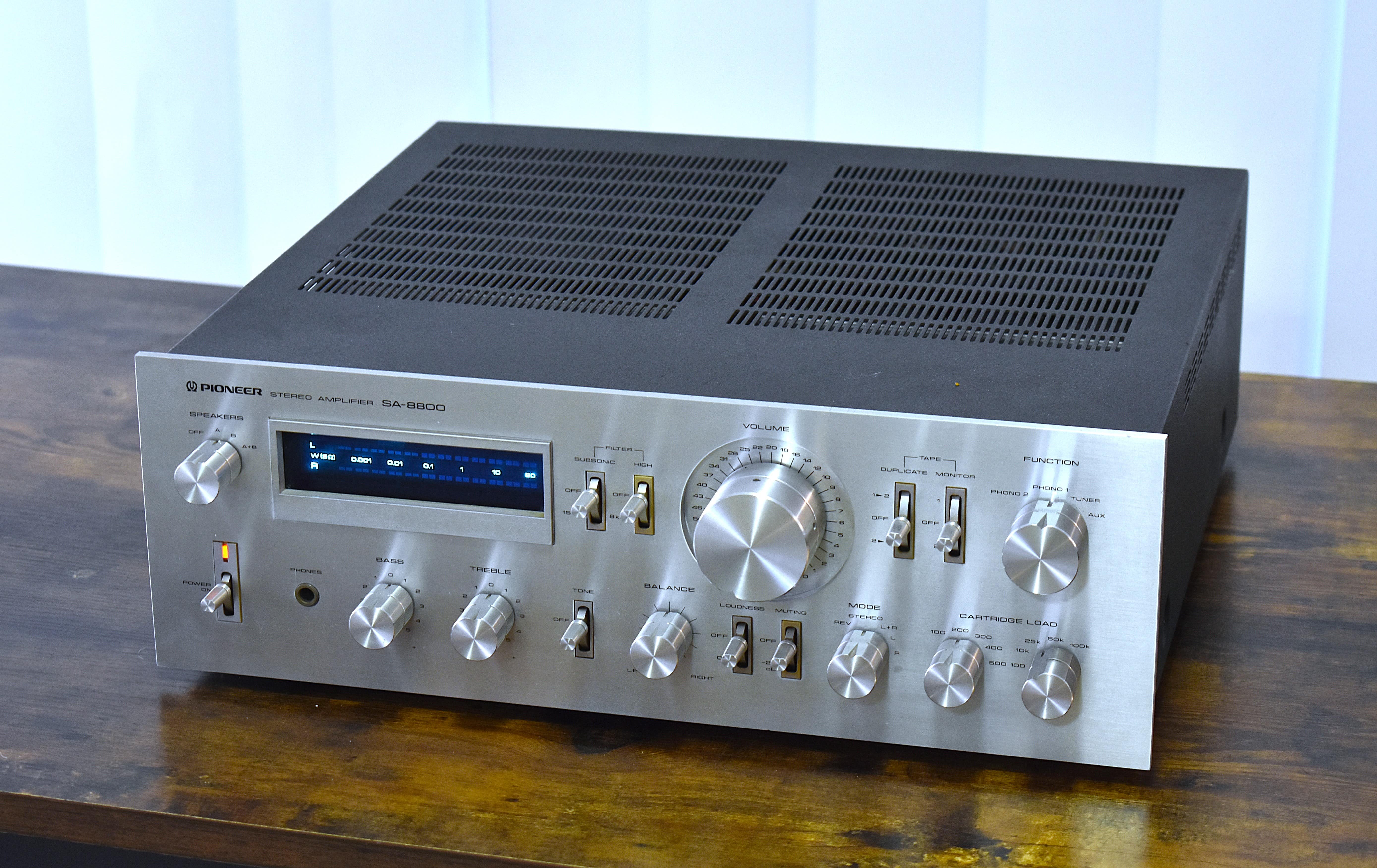 Pioneer SA 8800 Integrated Amplifier (Solid State) - Integrated ...