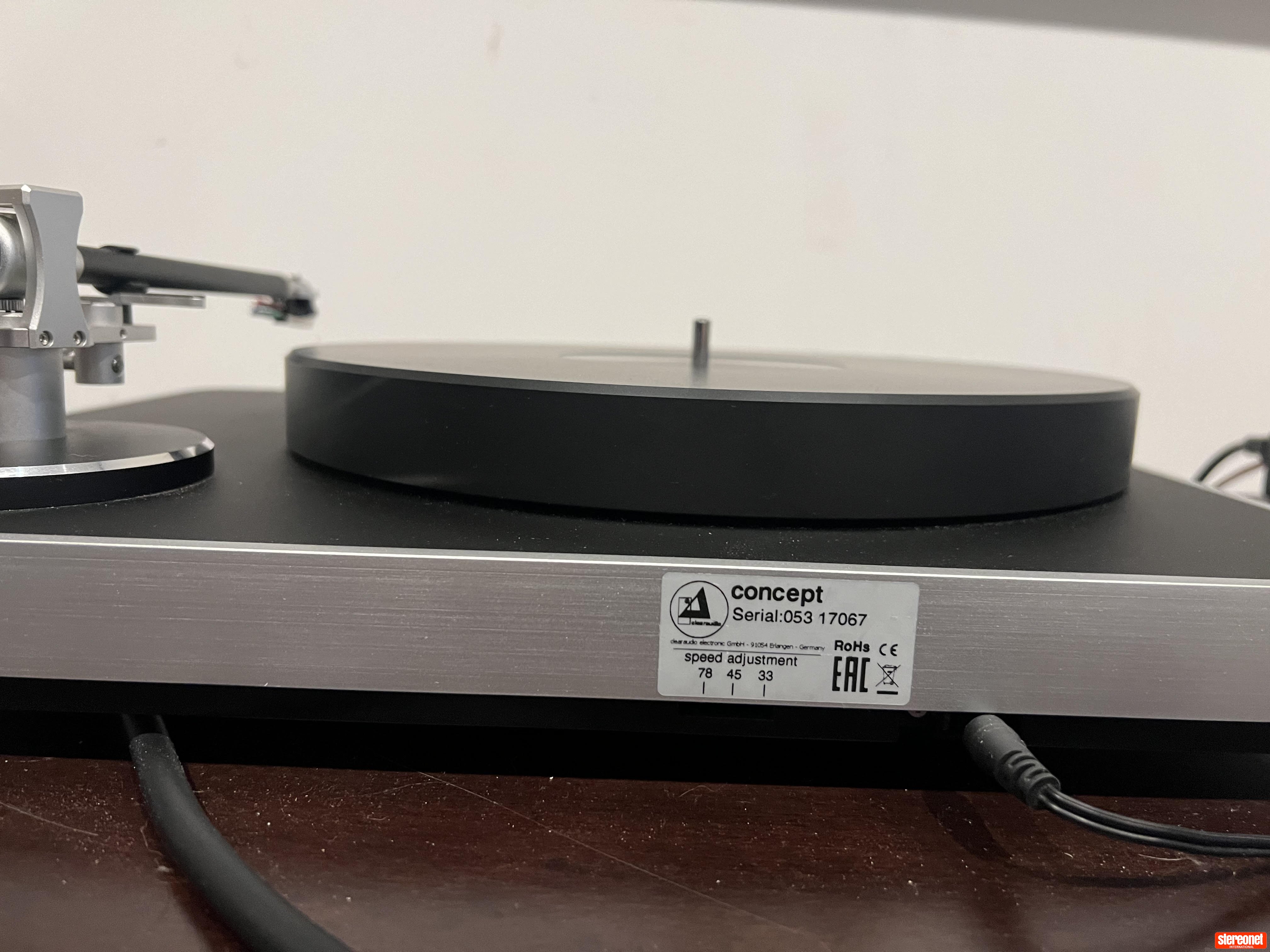 Clearaudio Concept Turntable - Turntables & Record Players - StereoNET
