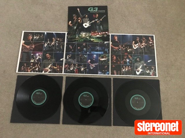 G3 "Live In Tokyo" 3 x LP Vinyl Record (LP) |﻿ Vinyl Records