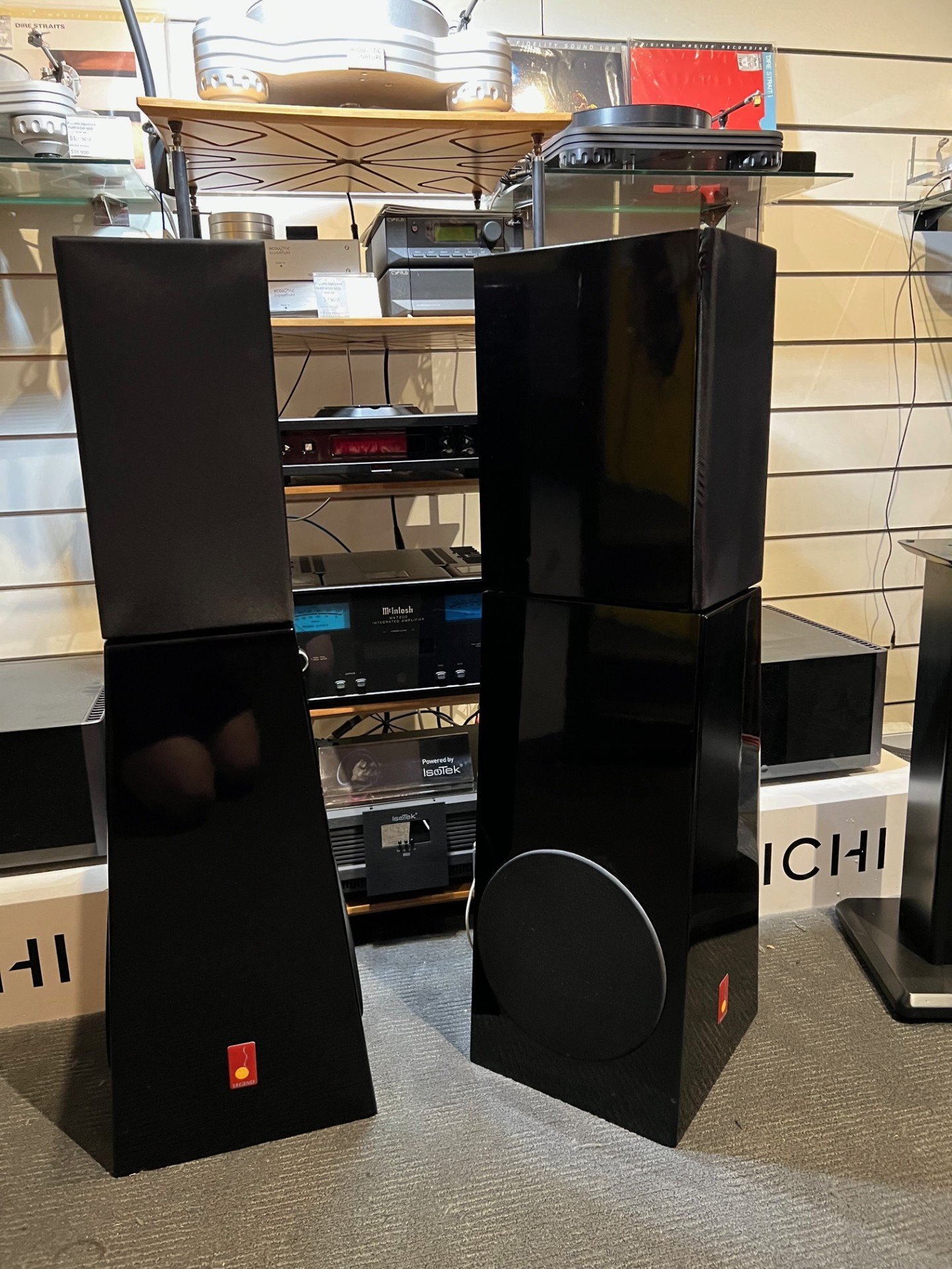 Legend Acoustics Big Red Floorstanding Loudspeakers - Floorstanders ...