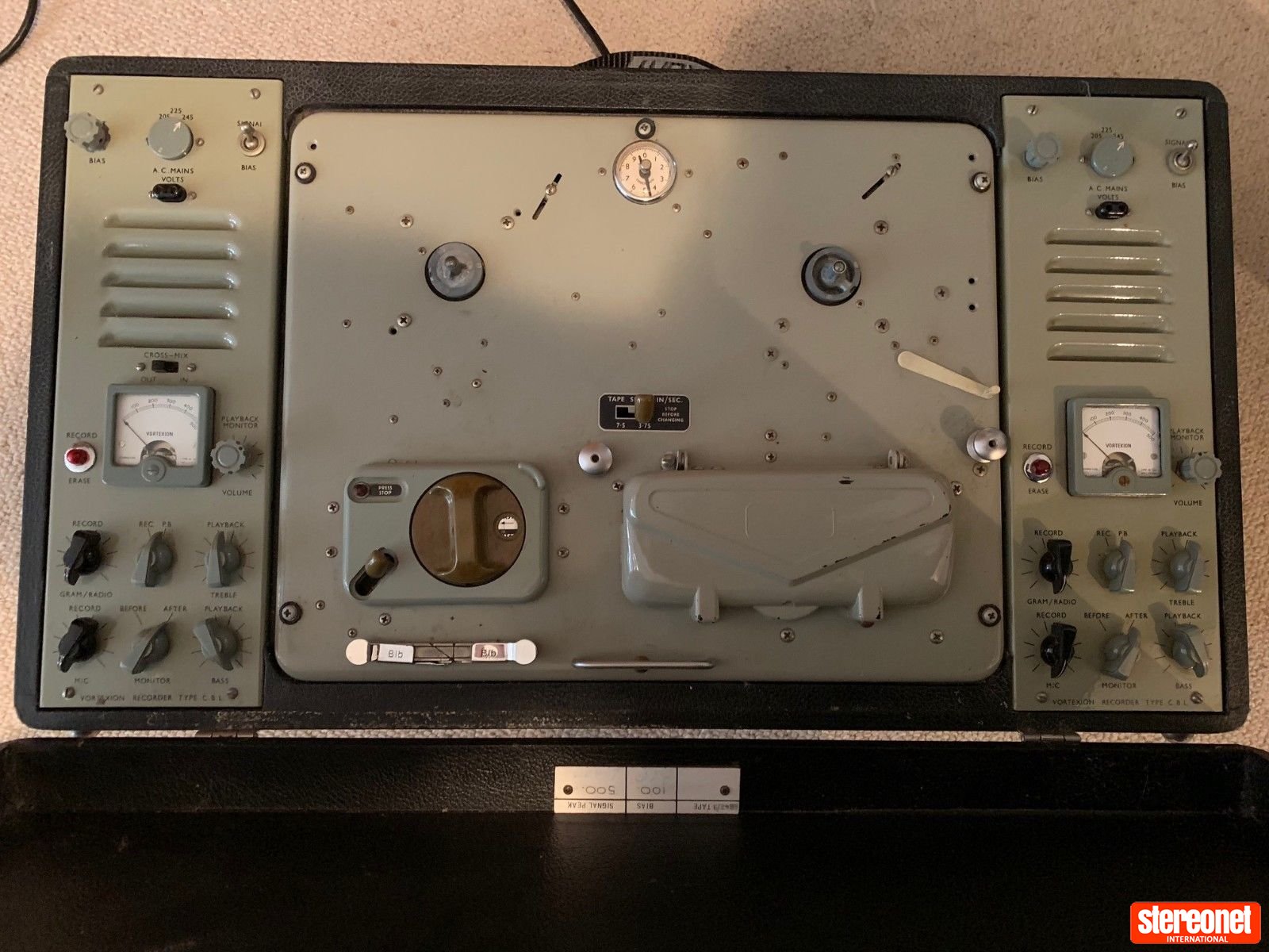 VORTEXION cbl6 Reel to Reel - Cassette / Reel to Reel - StereoNET