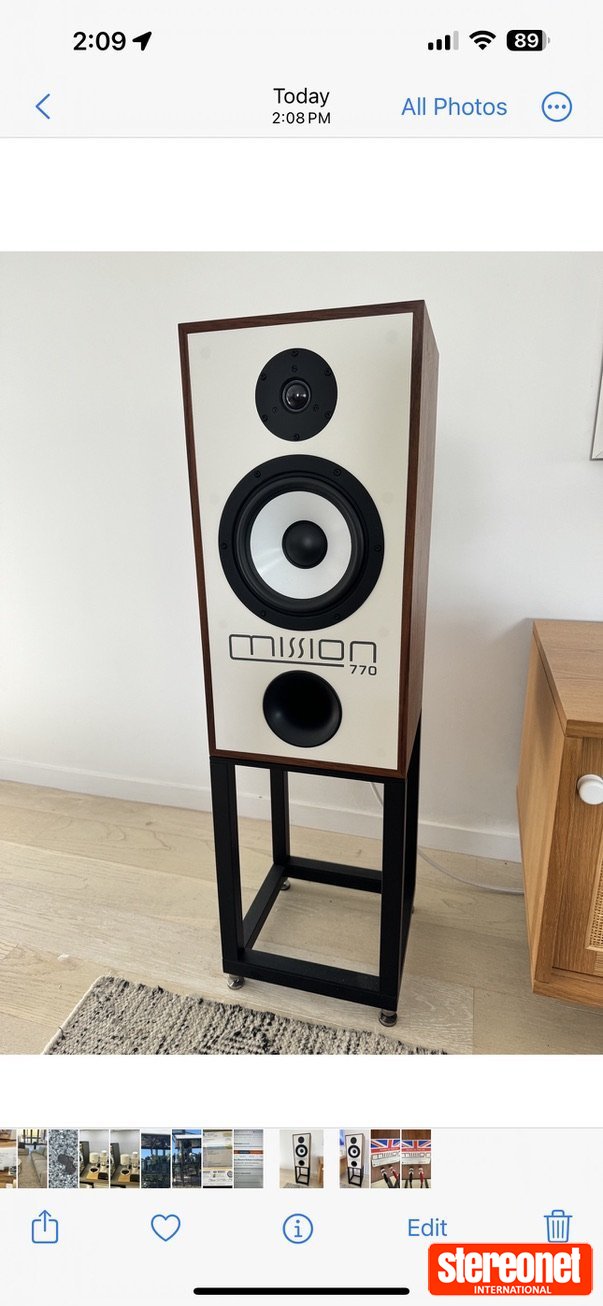 Mission 770 Standmount Loudspeakers - Bookshelf & Small Monitors ...
