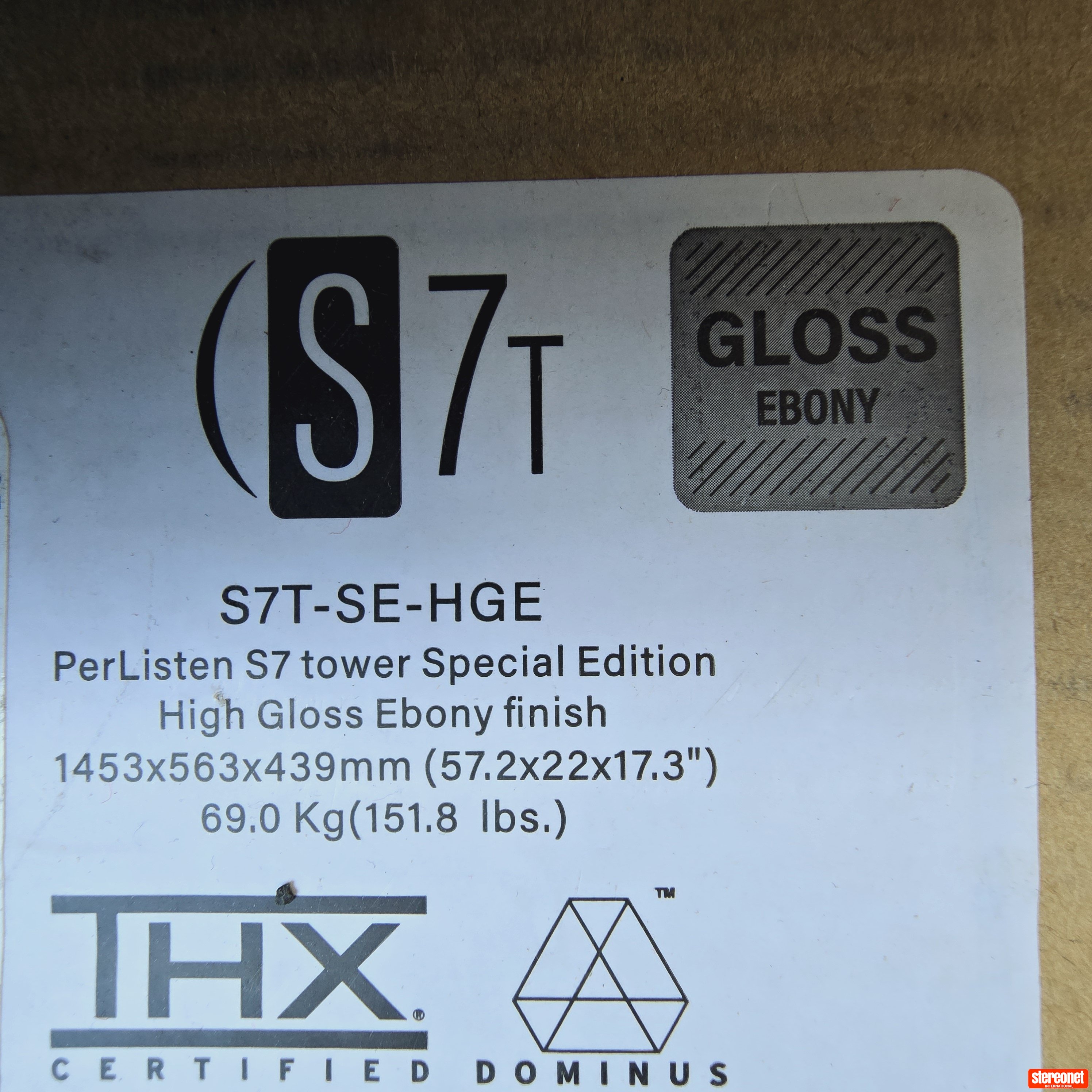 Perlisten S7T-SE-HGE Floorstanding Loudspeakers - Floorstanders & Large ...