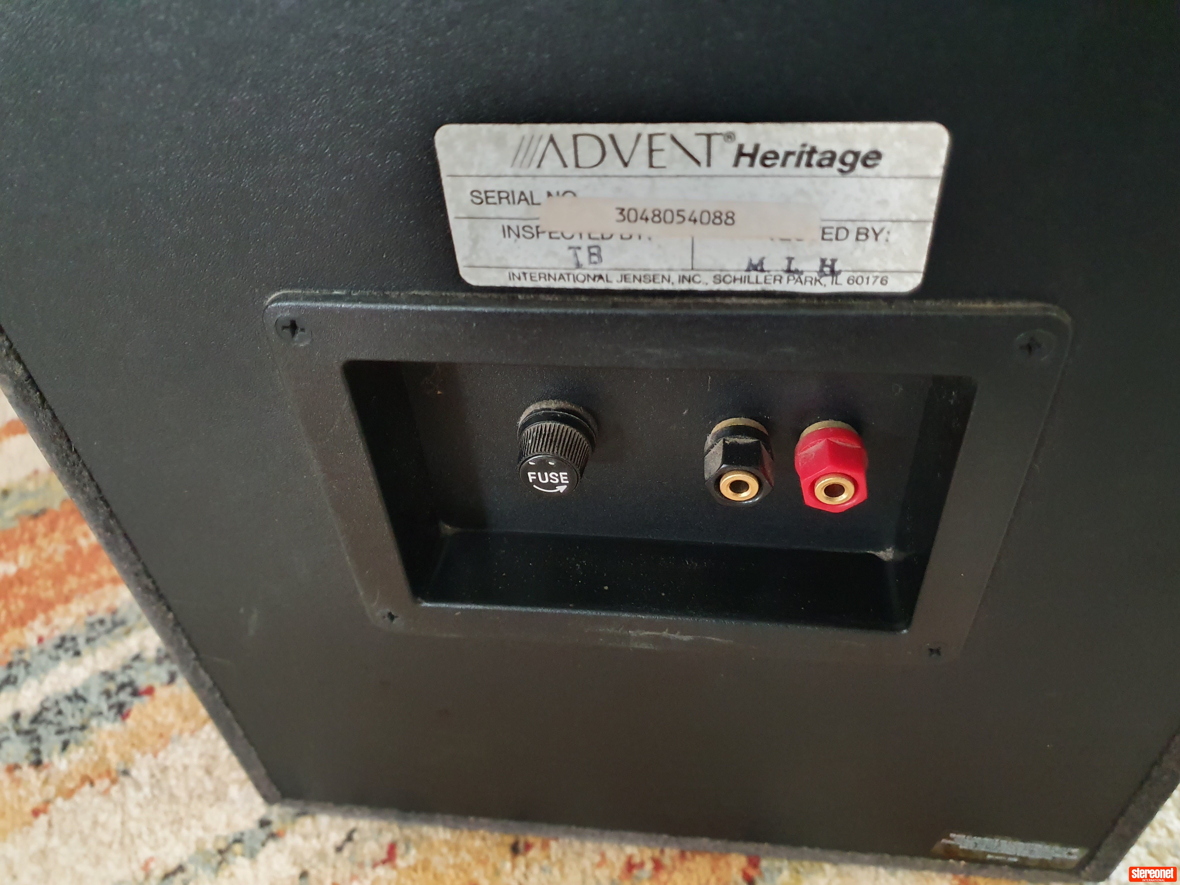 Advent Heritage Floorstanding Loudspeakers - Floorstanders & Large ...