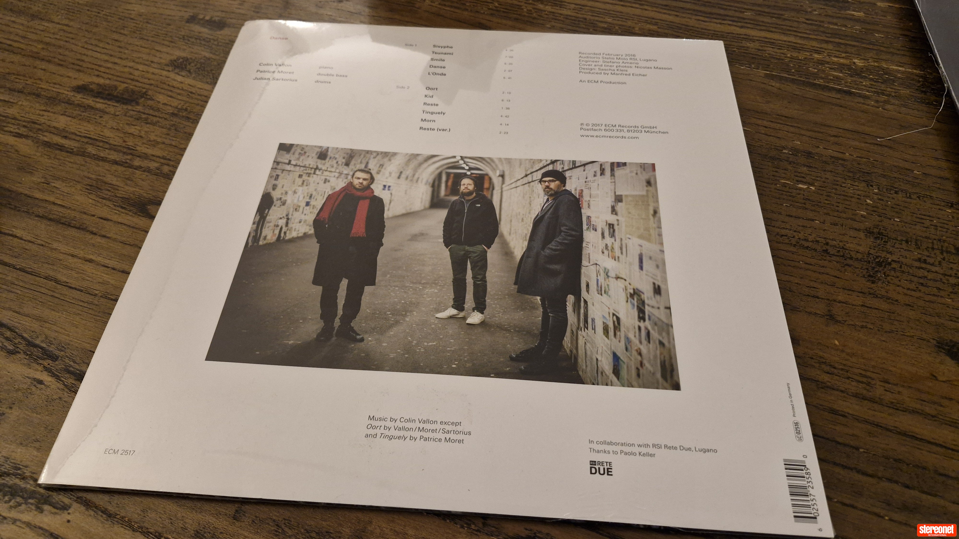 ECM Colin Vallon - Danse Vinyl Record (LP) - Vinyl Records - StereoNET