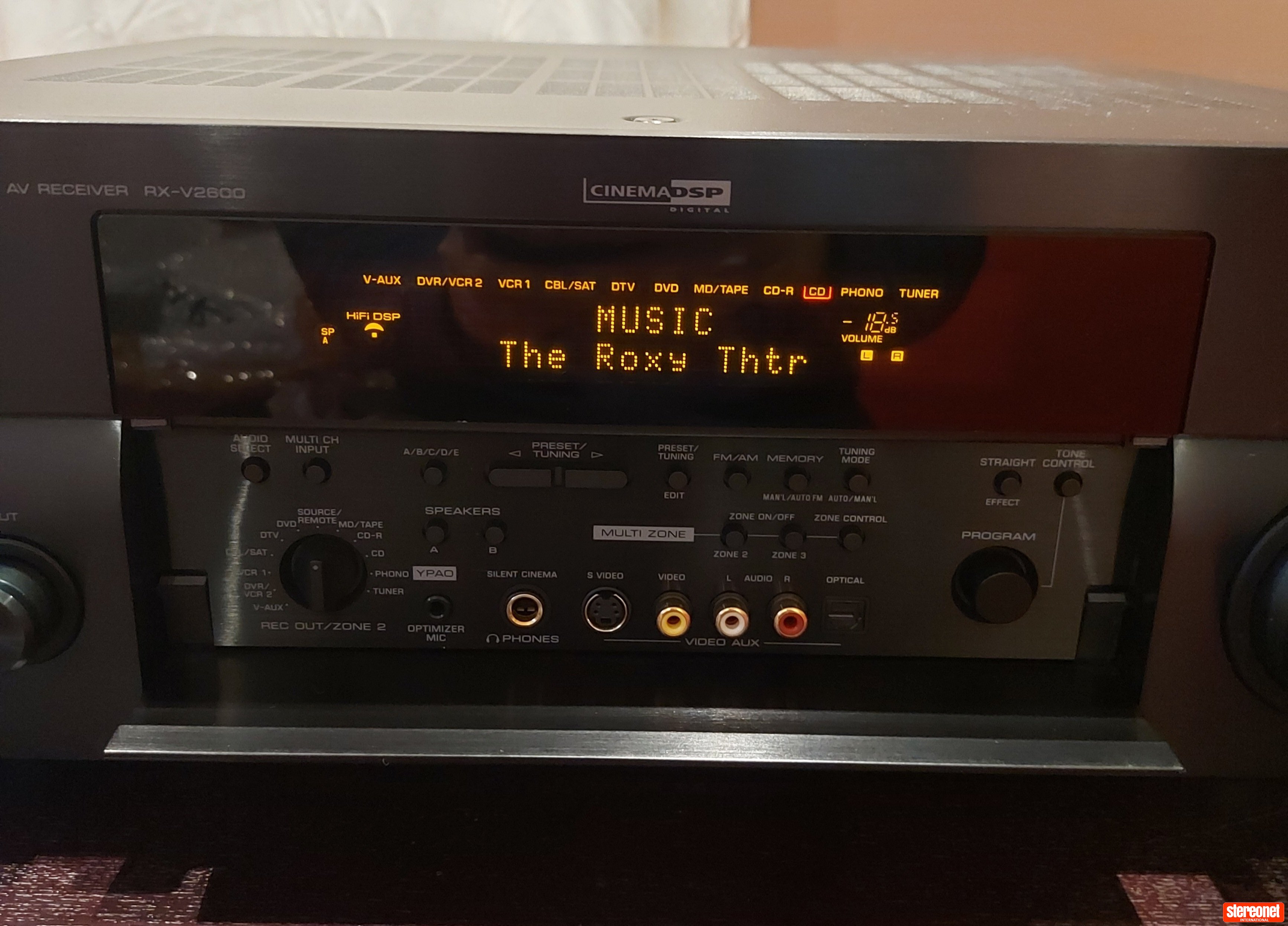 Yamaha RX-V2600 AV Receiver |﻿ AV Receivers & Processors