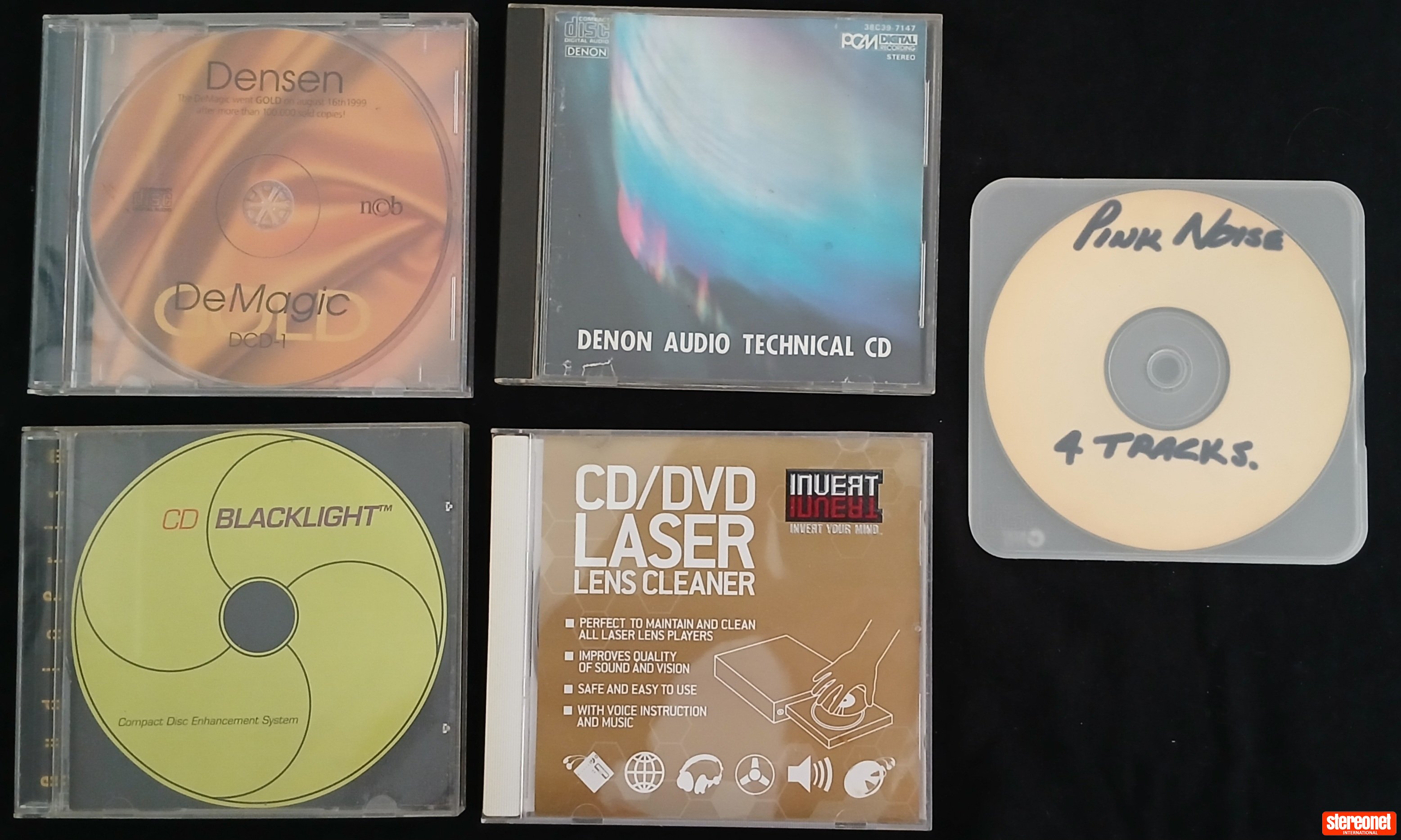 CD Maintenance & TEST CDs (Lot of 5) CD - CD / SACD - StereoNET