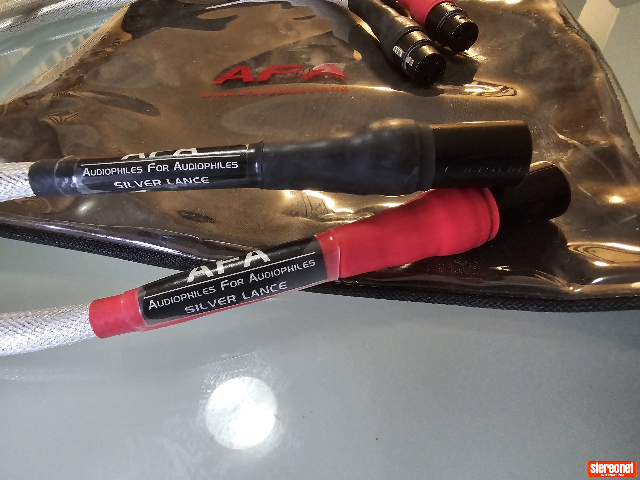 AFA Silver Lance Interconnect Cables (XLR) - Interconnects - StereoNET