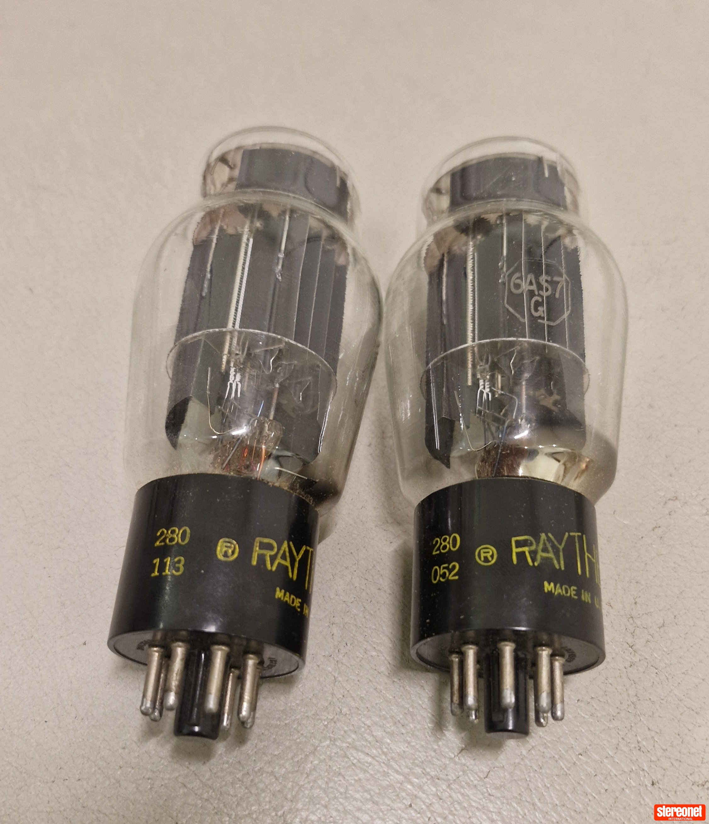 Raytheon 6AS7 Valves/Tubes - Valves / Tubes - StereoNET