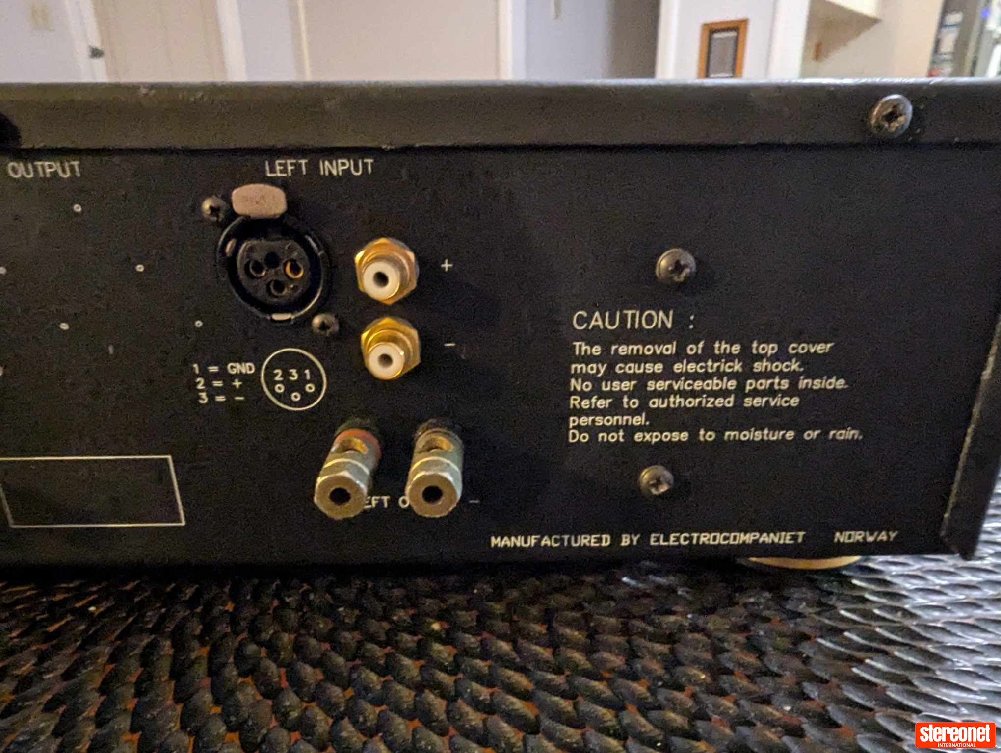 Electrocompaniet AW 100 DMB Power Amplifier - Power Amplifiers - StereoNET