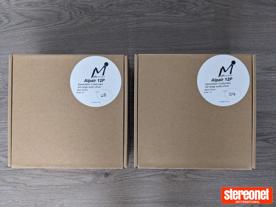 MarkAudio Alpair 12P Full Range Driver - Raw / Individual Drivers ...