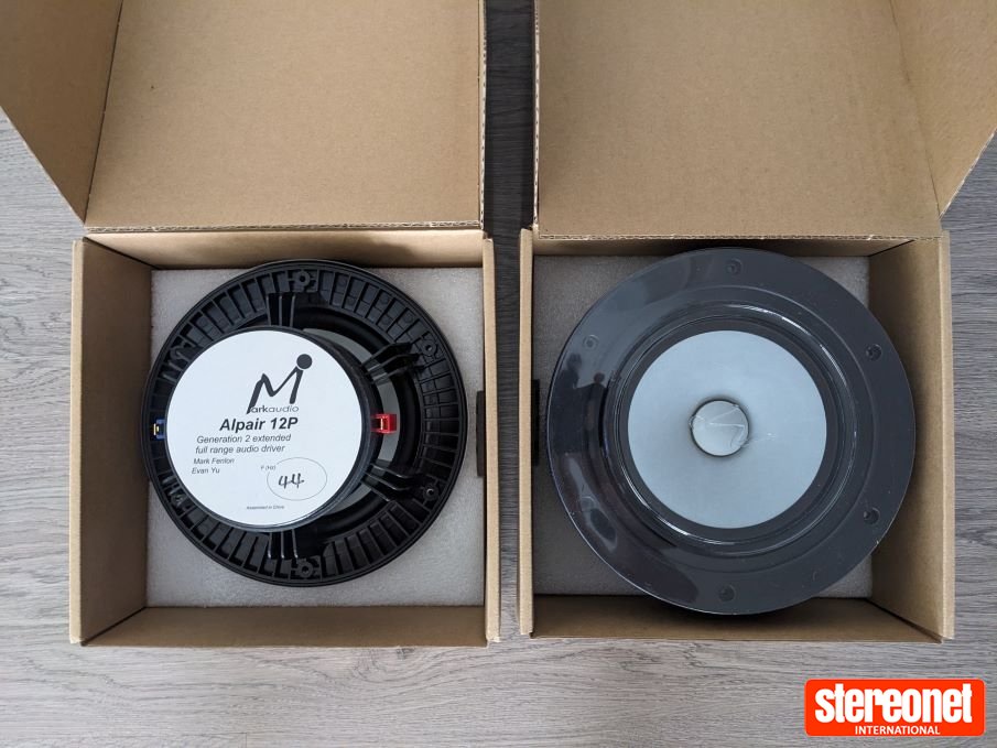 MarkAudio Alpair 12P Full Range Driver - Raw / Individual Drivers ...