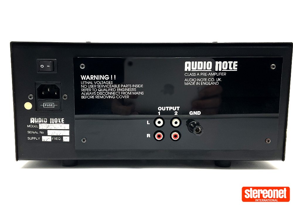 Audio Note UK M1 Pre Amplifier - Pre Amplifiers - StereoNET