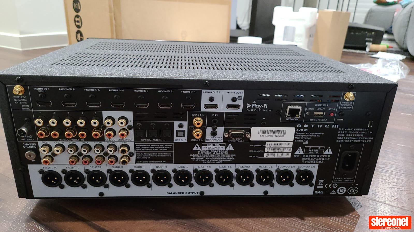 Anthem AVM60 AV Processor - AV Receivers & Processors - StereoNET