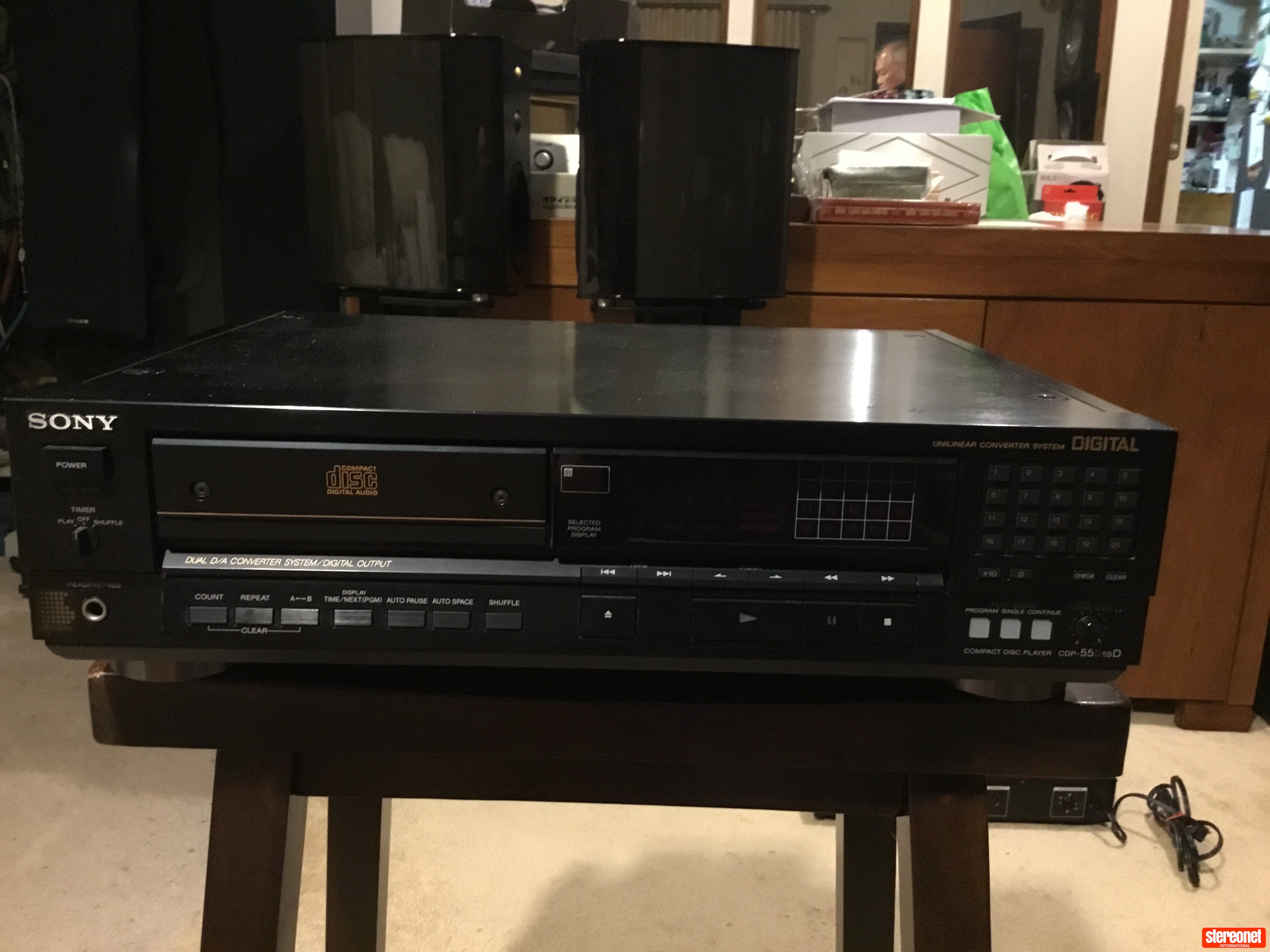 Sony CDP-555ESD CD Player |﻿ CD/SACD Players & Transport