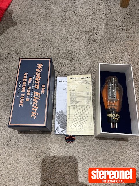 Western Electric WFT 300b Valves/Tubes - Valves / Tubes - StereoNET