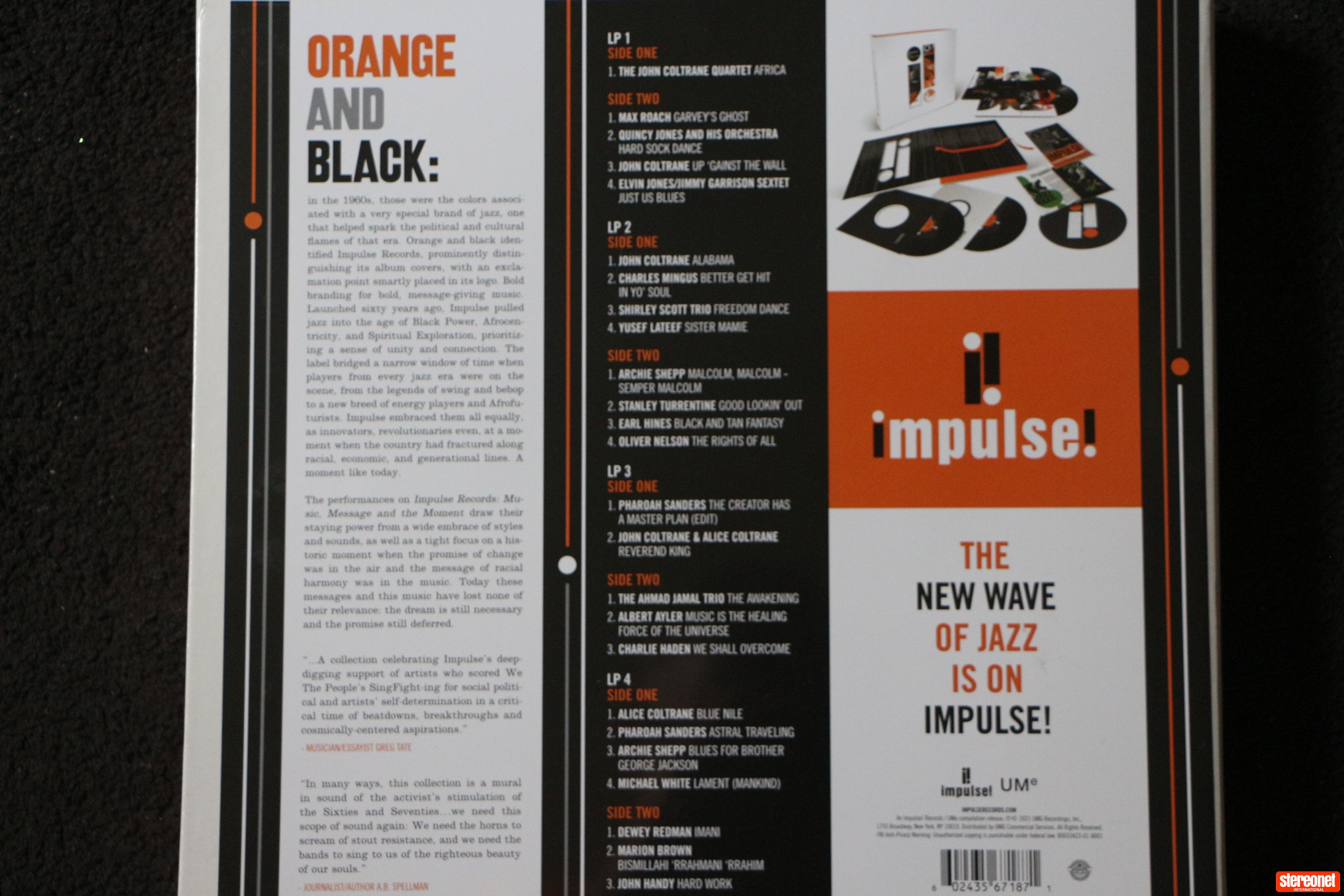 Impulse Records-Music, Message and the Moment Vinyl Record (LP) - Vinyl ...