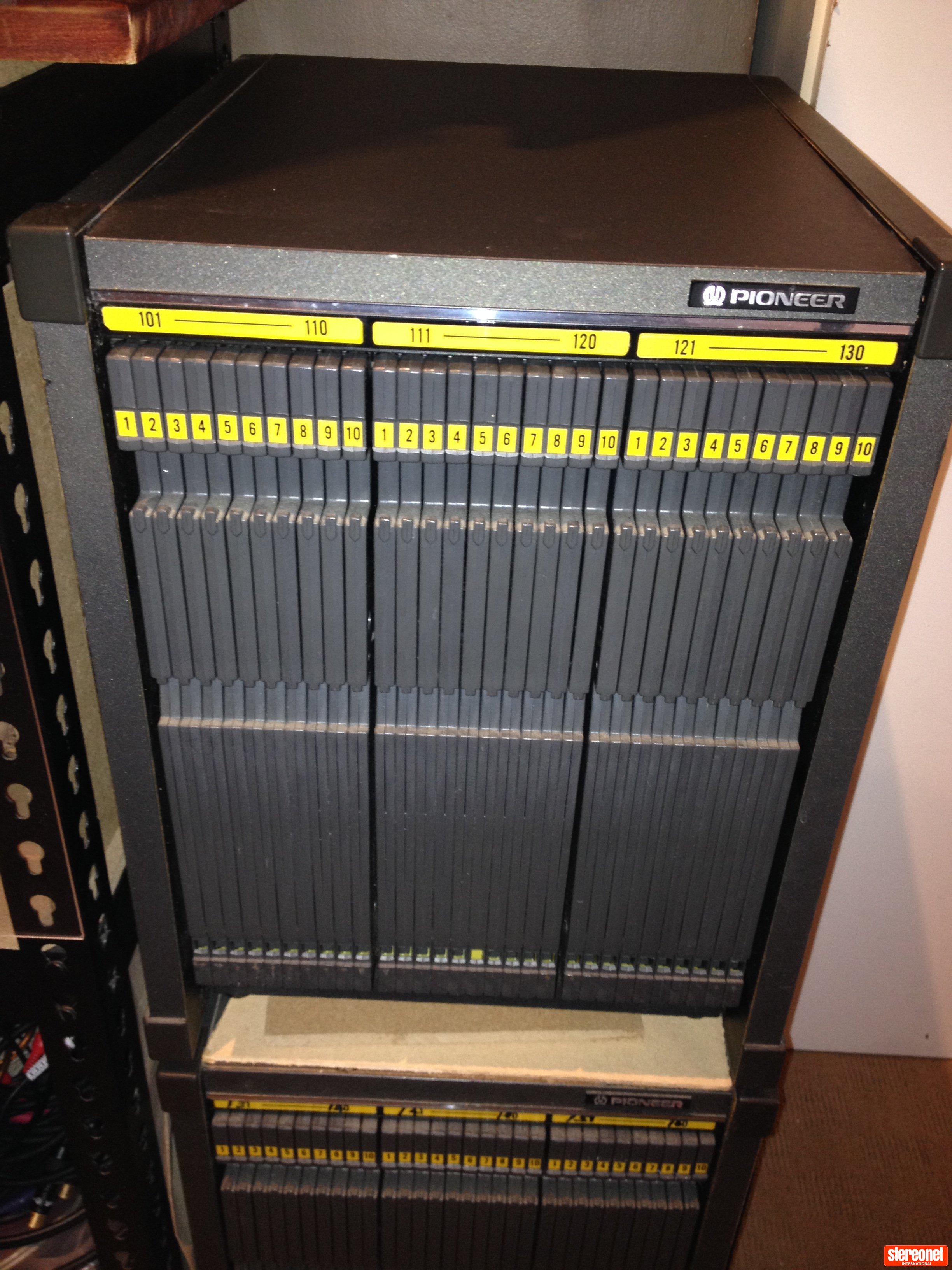PIONEER LASERDISC STORAGE CABINETS Cabinet - Other - StereoNET
