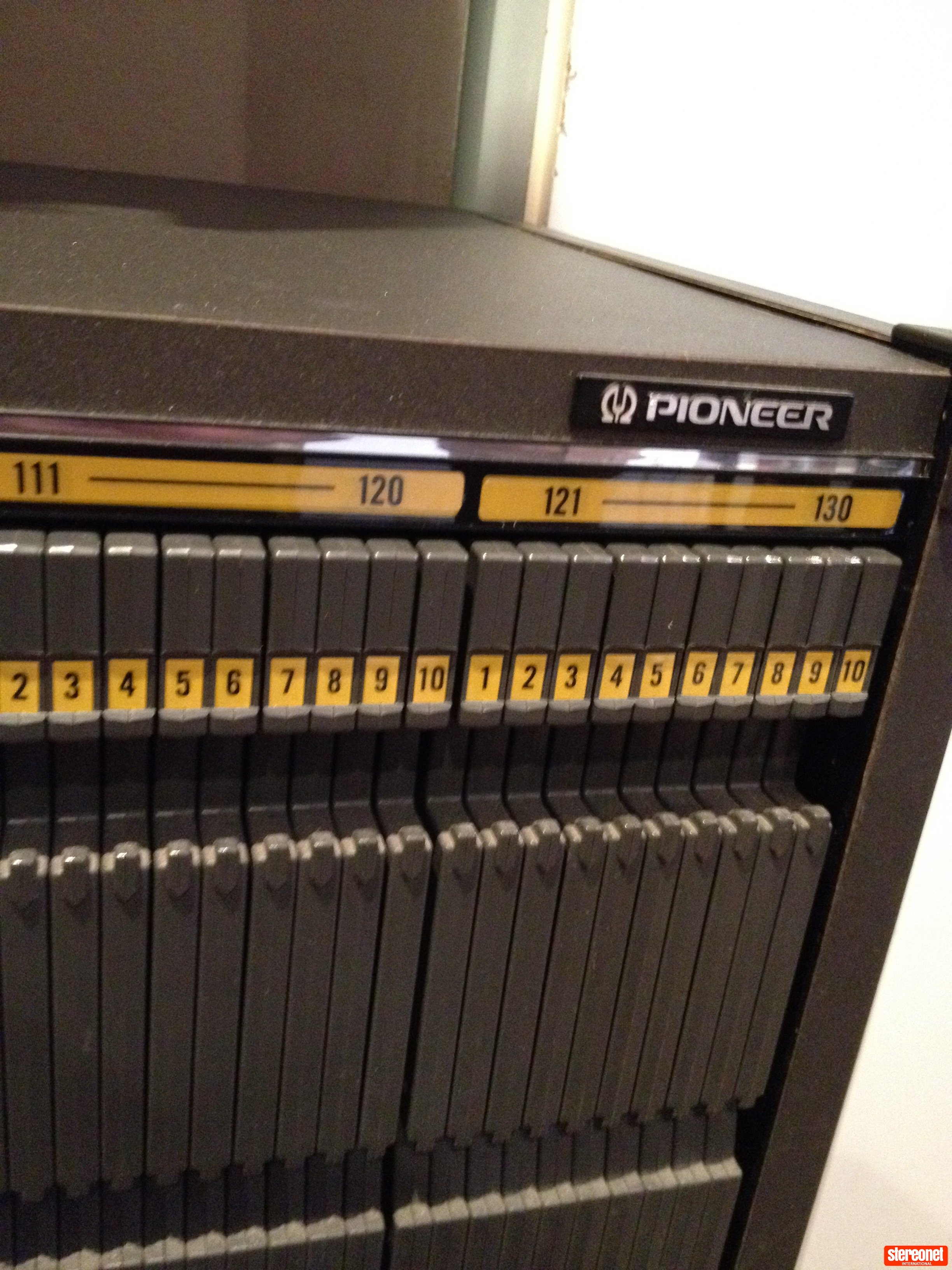 PIONEER LASERDISC STORAGE CABINETS Cabinet - Other - StereoNET