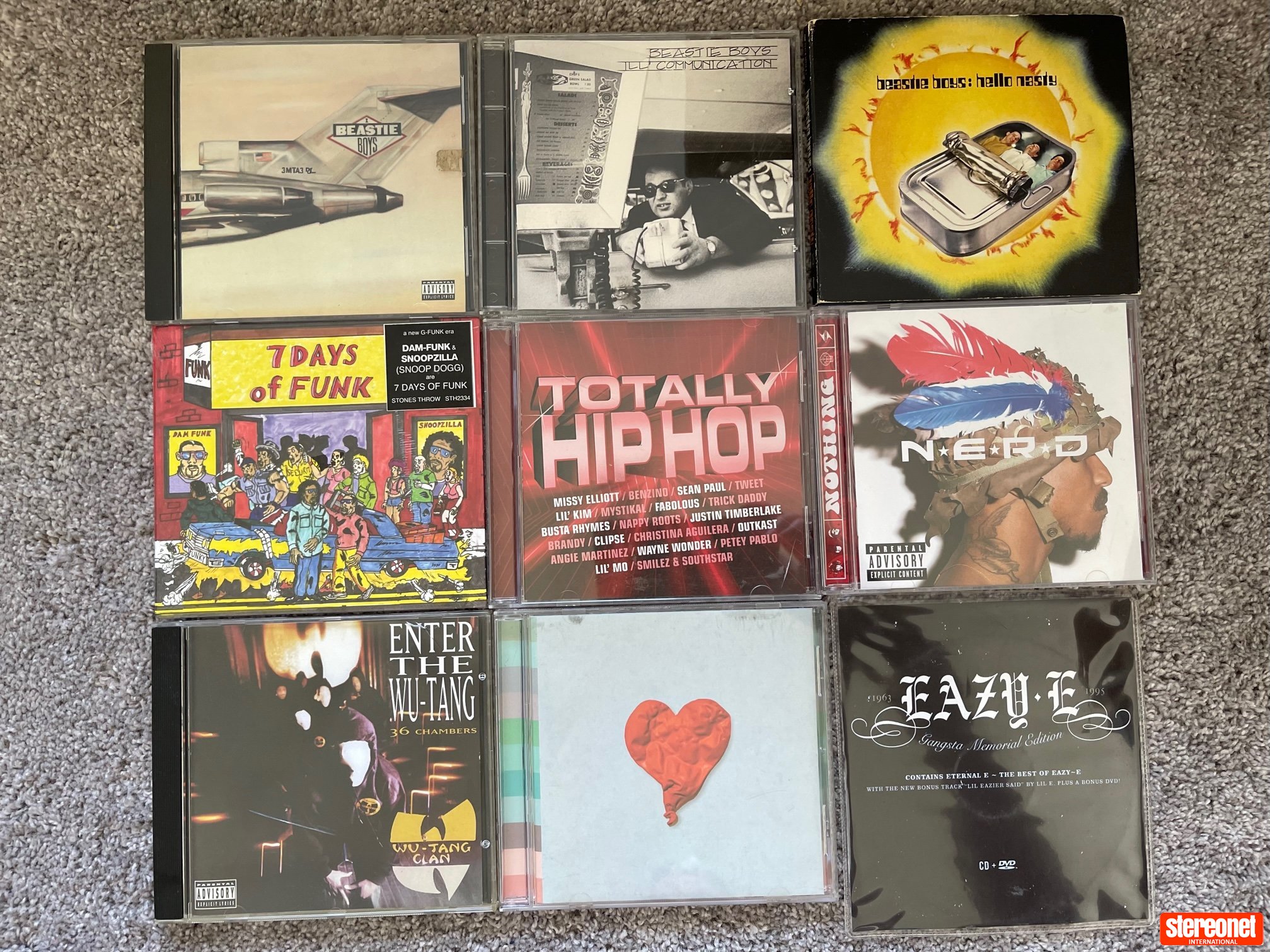 Beastie Boys NERD Wu-Tang Kanye NWA CDs CD |﻿ CD / SACD